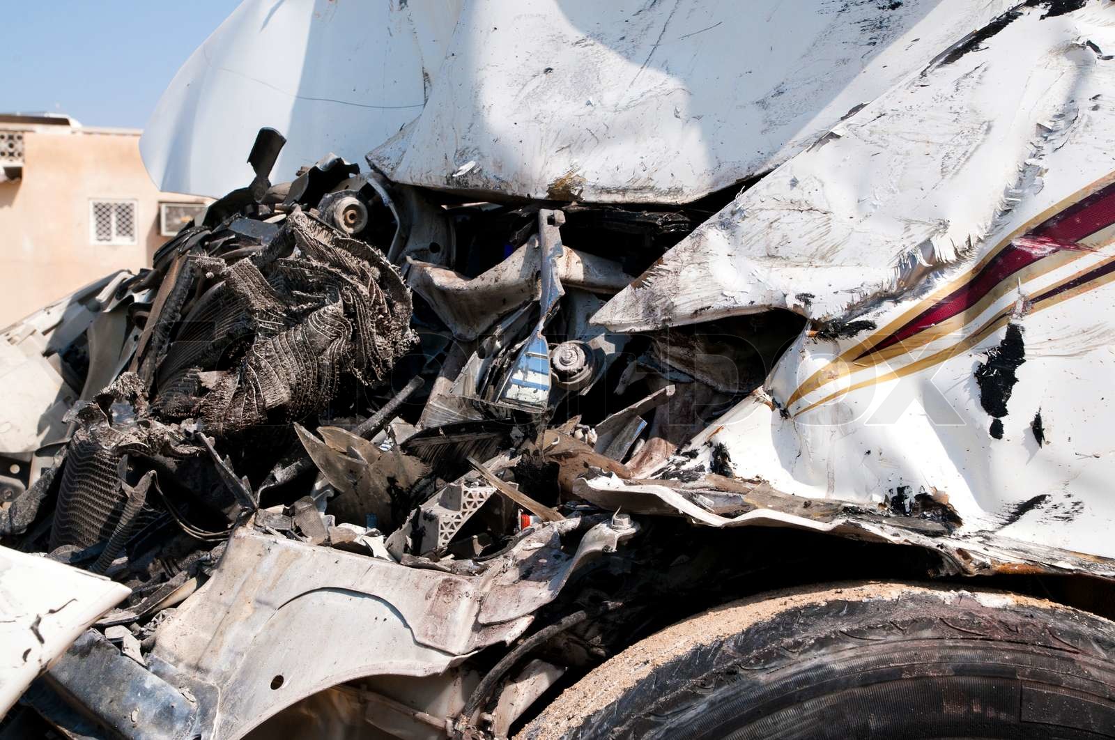 kaputtes Auto | Stock Bild | Colourbox