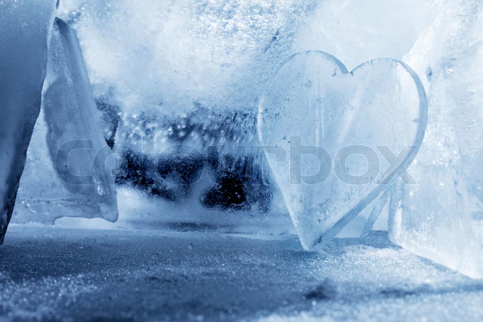 Heart of Ice | Stock image | Colourbox