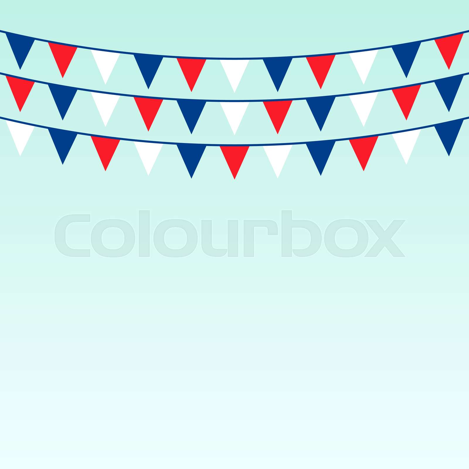 Celebrate flags set | Stock vector | Colourbox
