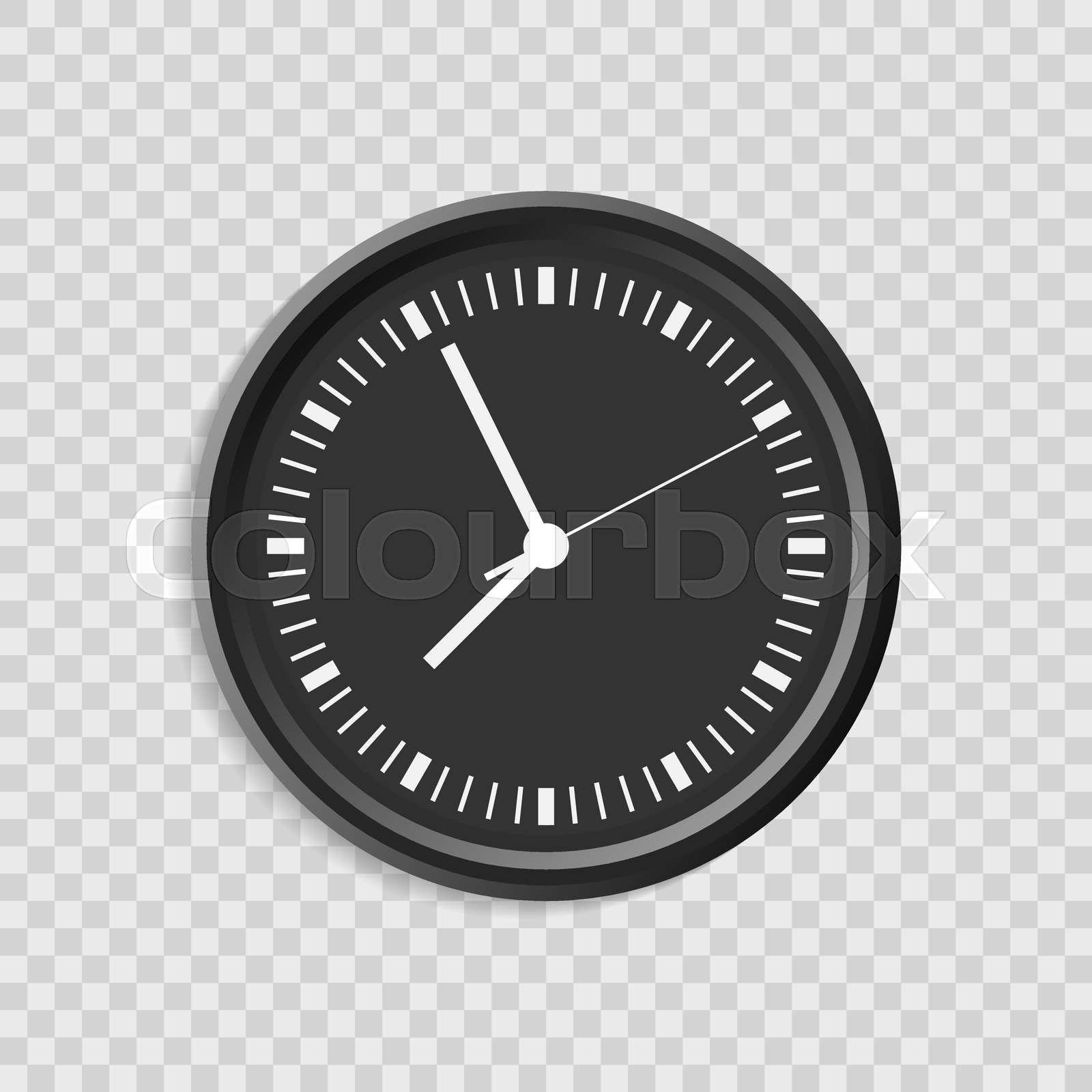 Realistic clock set | Stock vector | Colourbox