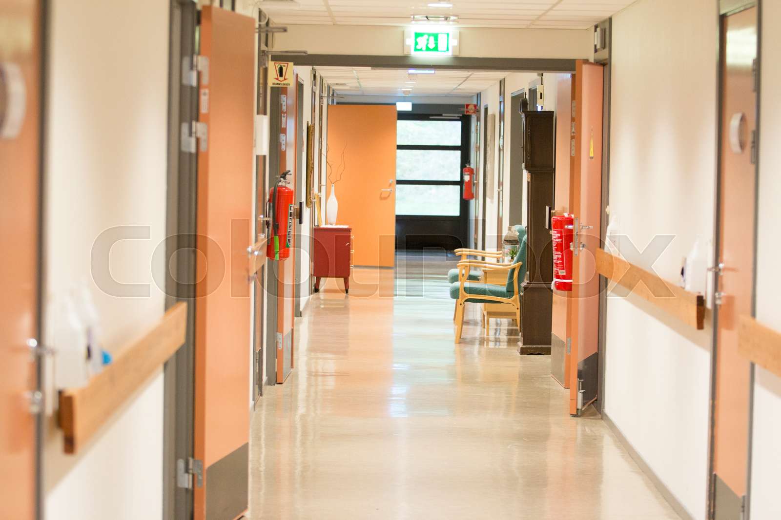 Hospital Hall | Stock image | Colourbox