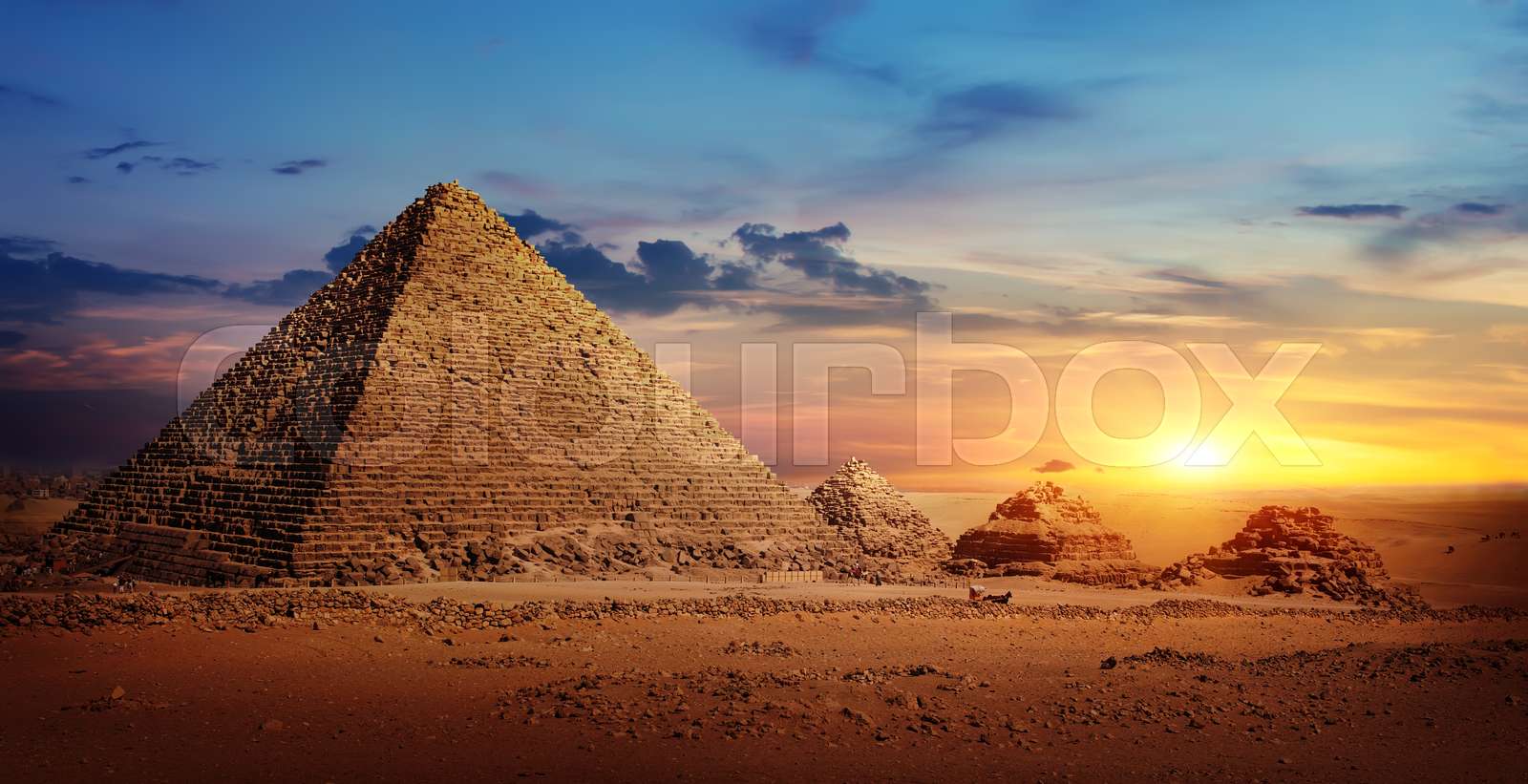 Desert in Egypt | Stock image | Colourbox
