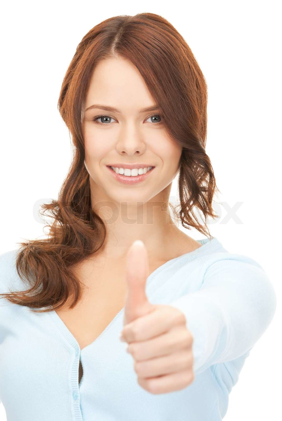 Daumen hoch | Stock Bild | Colourbox