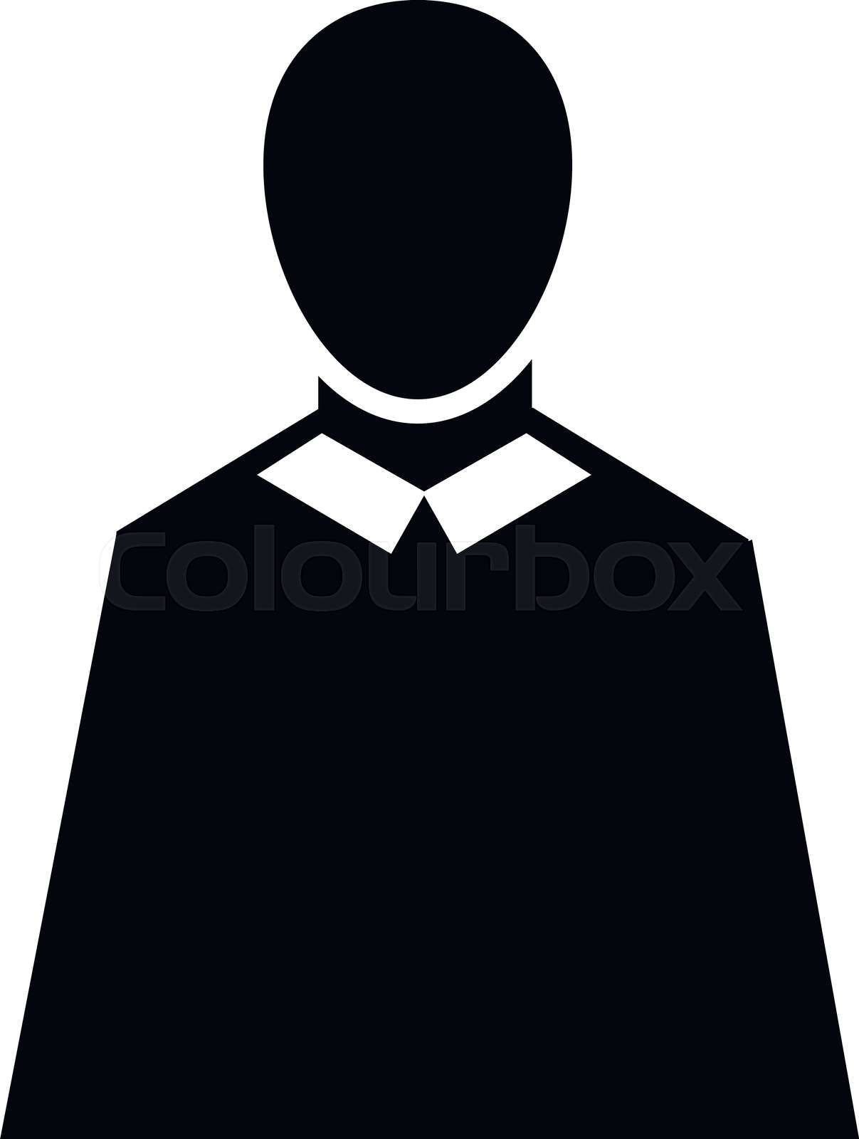geschäftsmann, figur, icon | Stock-Vektor | Colourbox