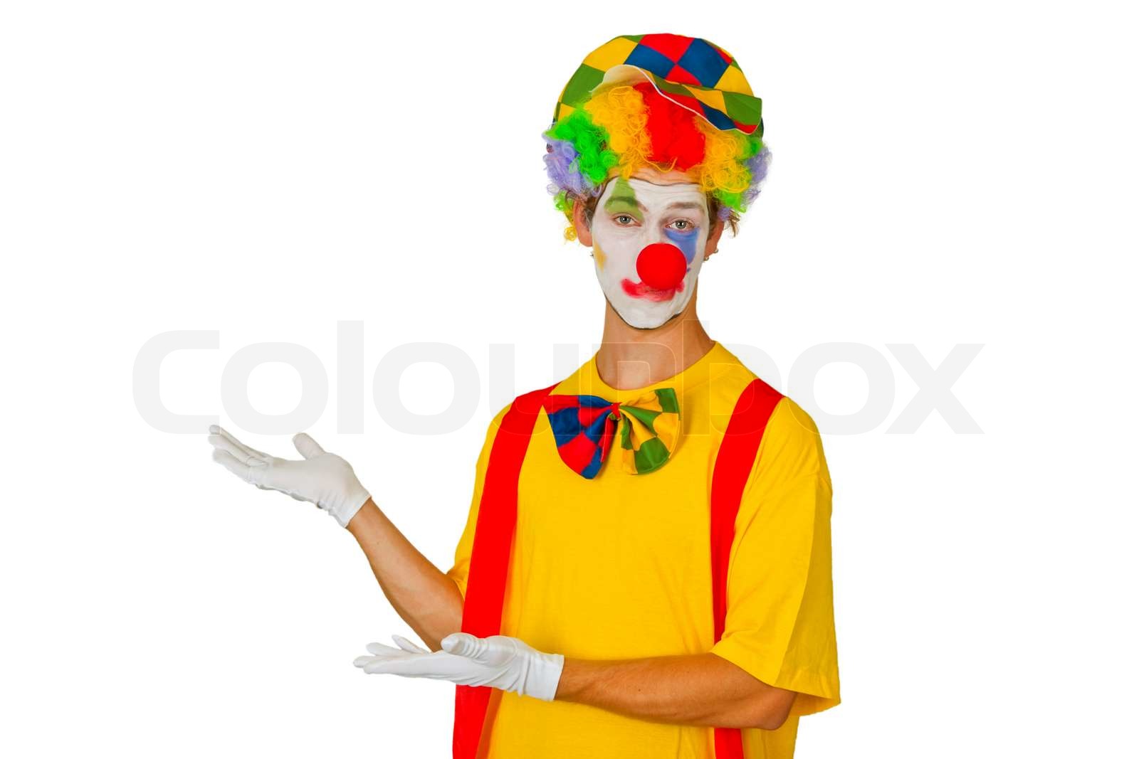 Colorful Clown | Stock image | Colourbox