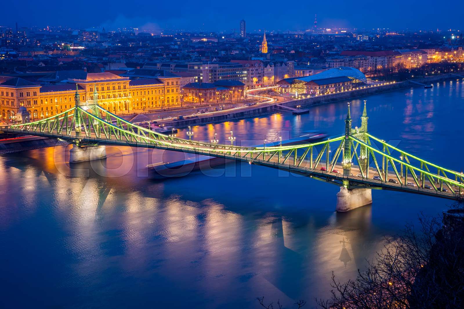Liberty Bridge | Stock image | Colourbox