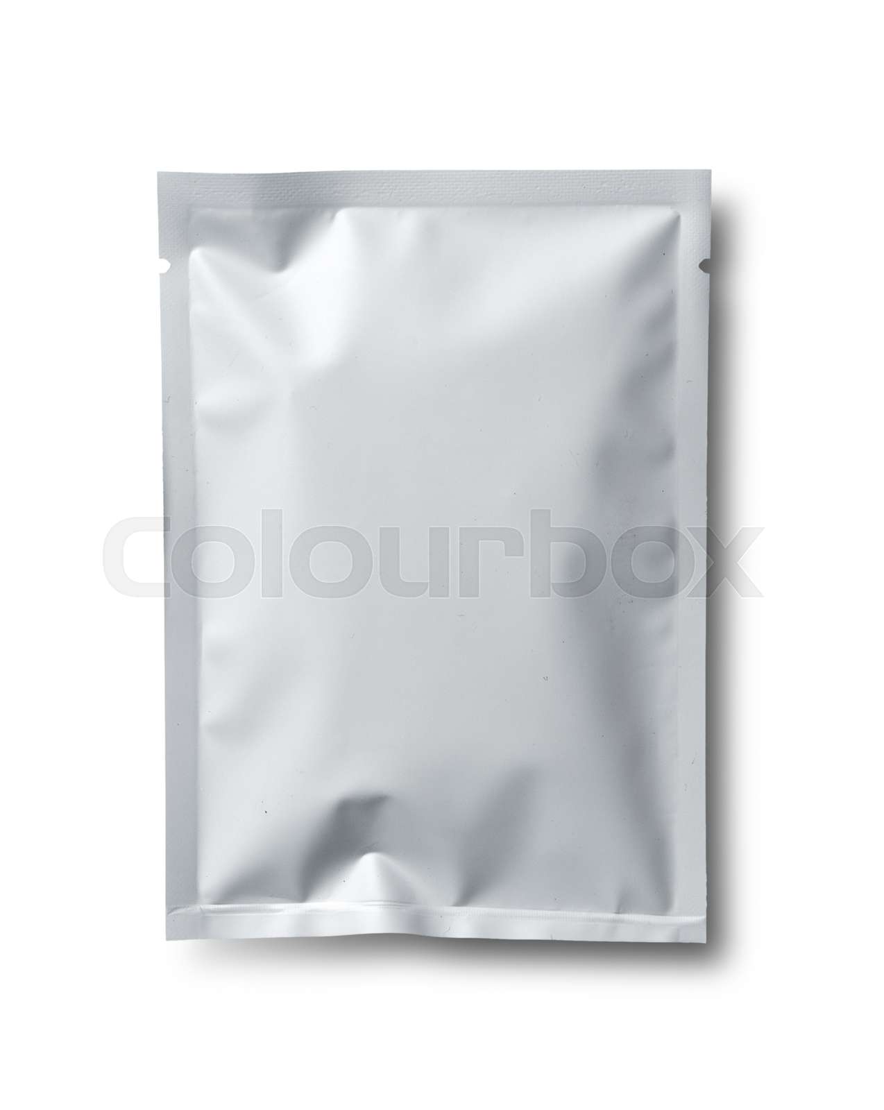 Blank plastic packaging isolated on white | Stock image | Colourbox