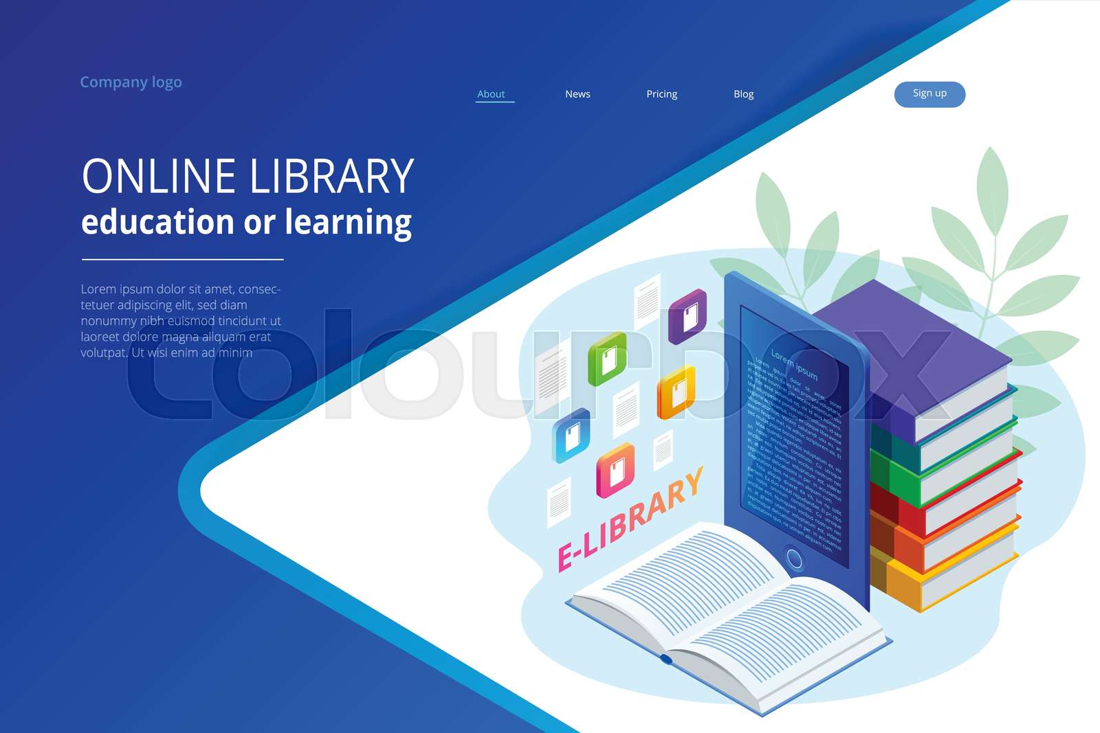 Digital Library Banner