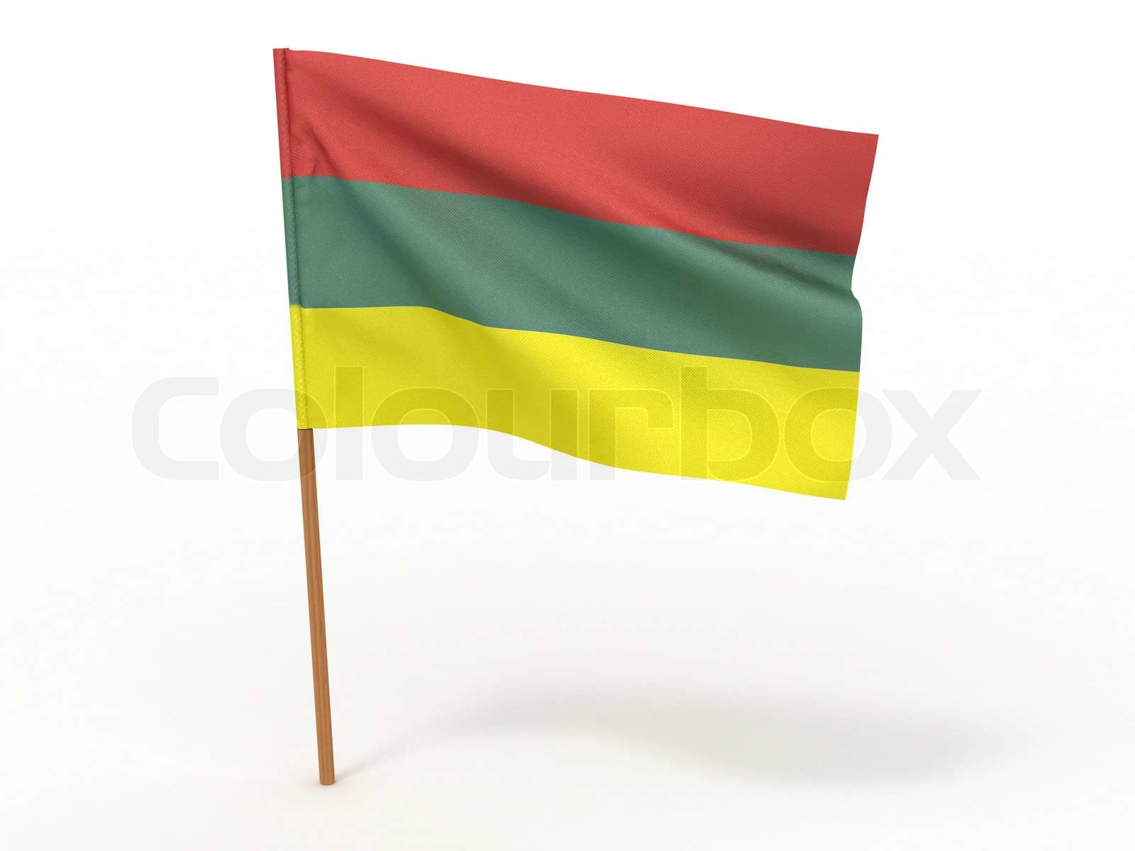 Flagge von Litauen | Stock Bild | Colourbox