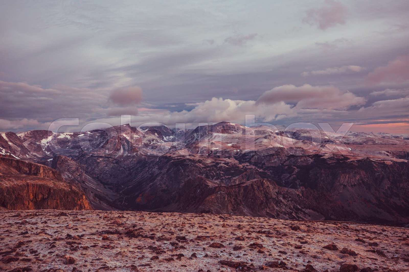 Beartooth Pass Stock Image Colourbox