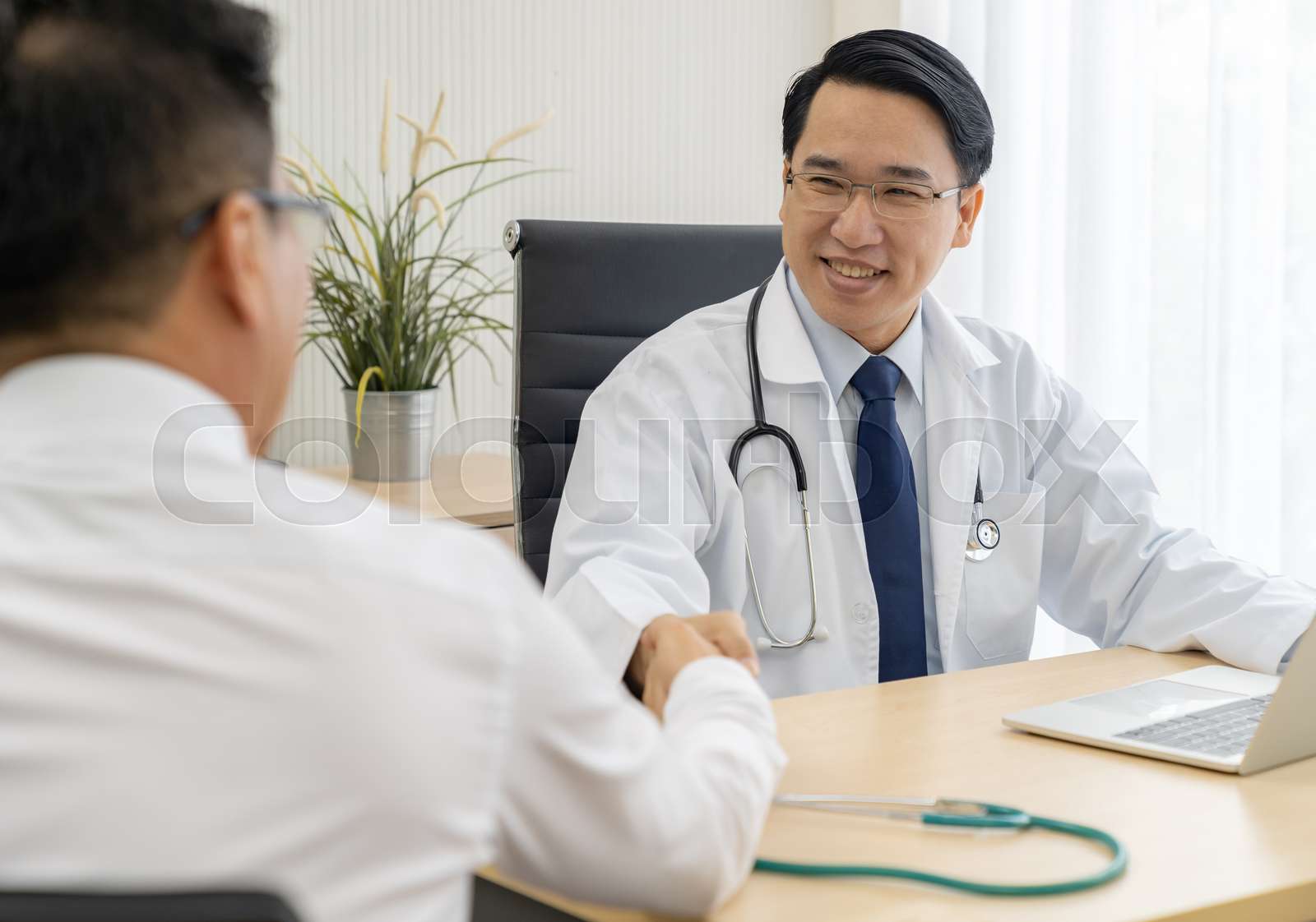 Doctor portrait in medical office | Stock image | Colourbox
