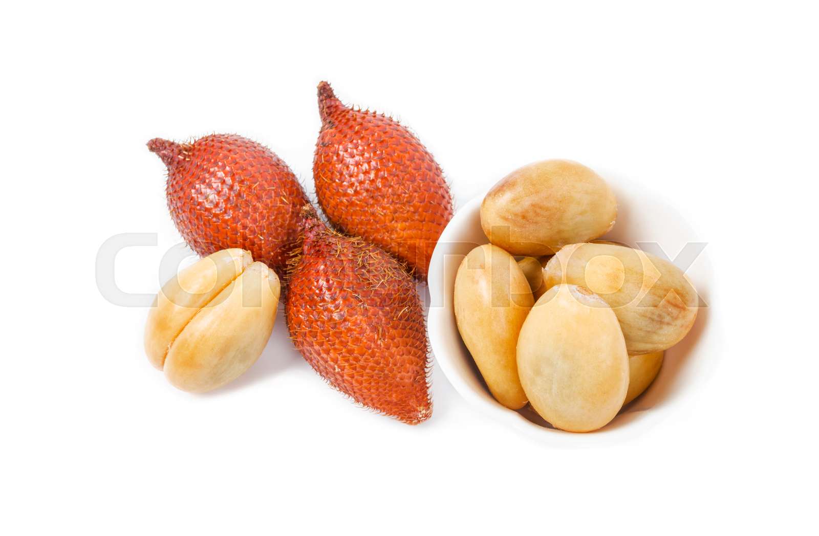 Snake Fruit, Salak or Sala Fruit of Thailand. | Stock image | Colourbox