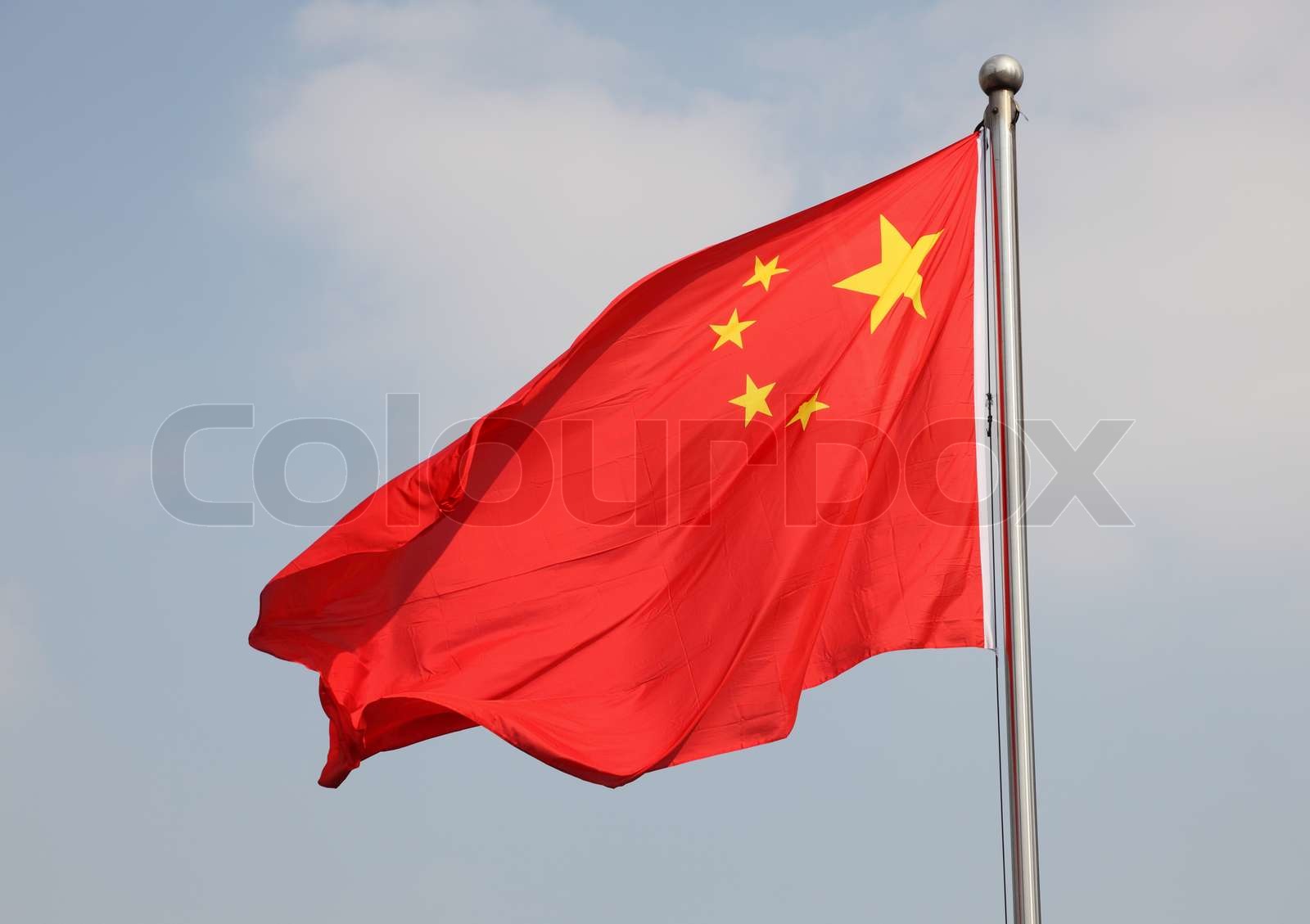 Chinese Flag | Stock image | Colourbox