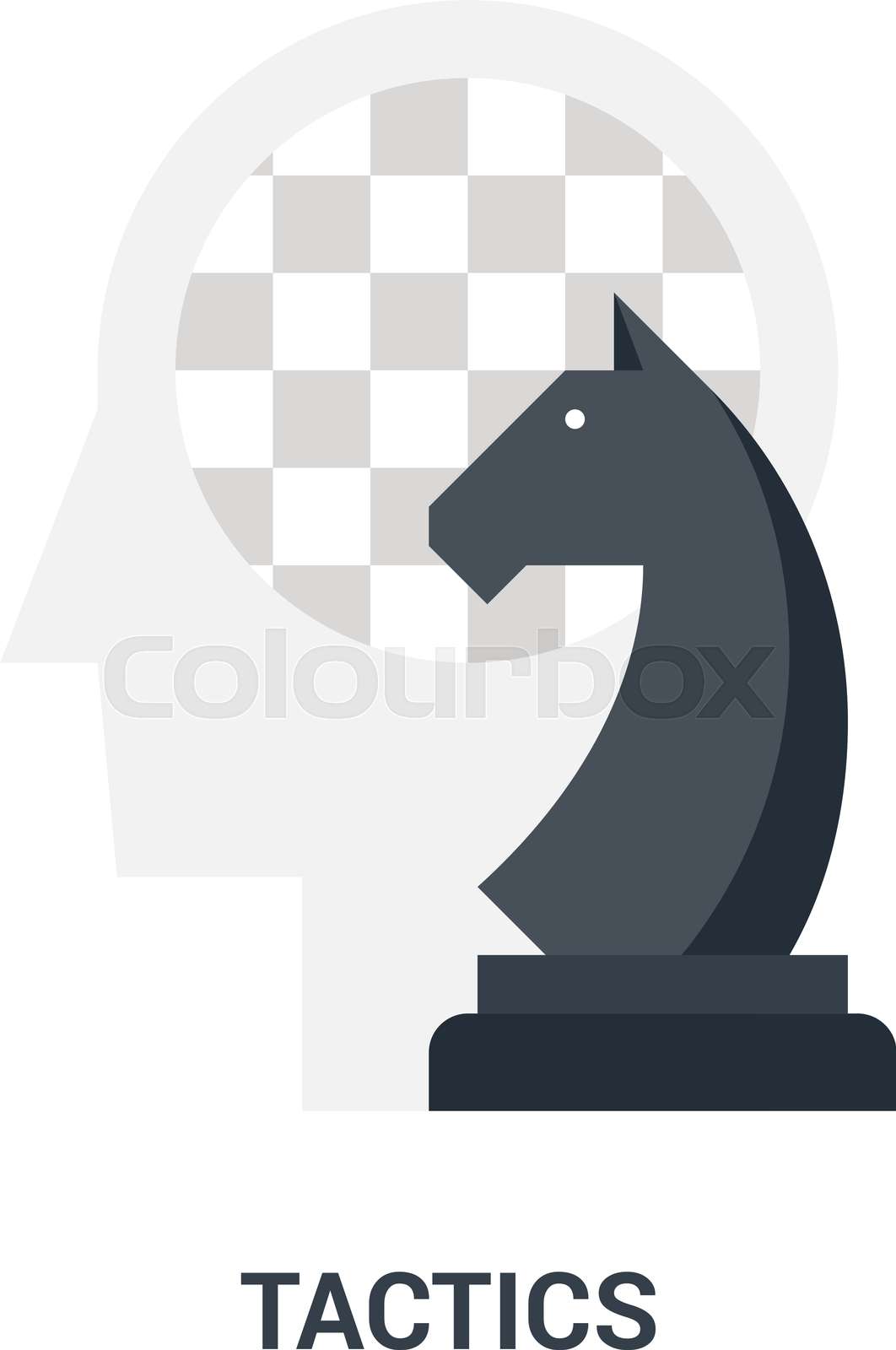 tactics icon concept | Stock vector | Colourbox