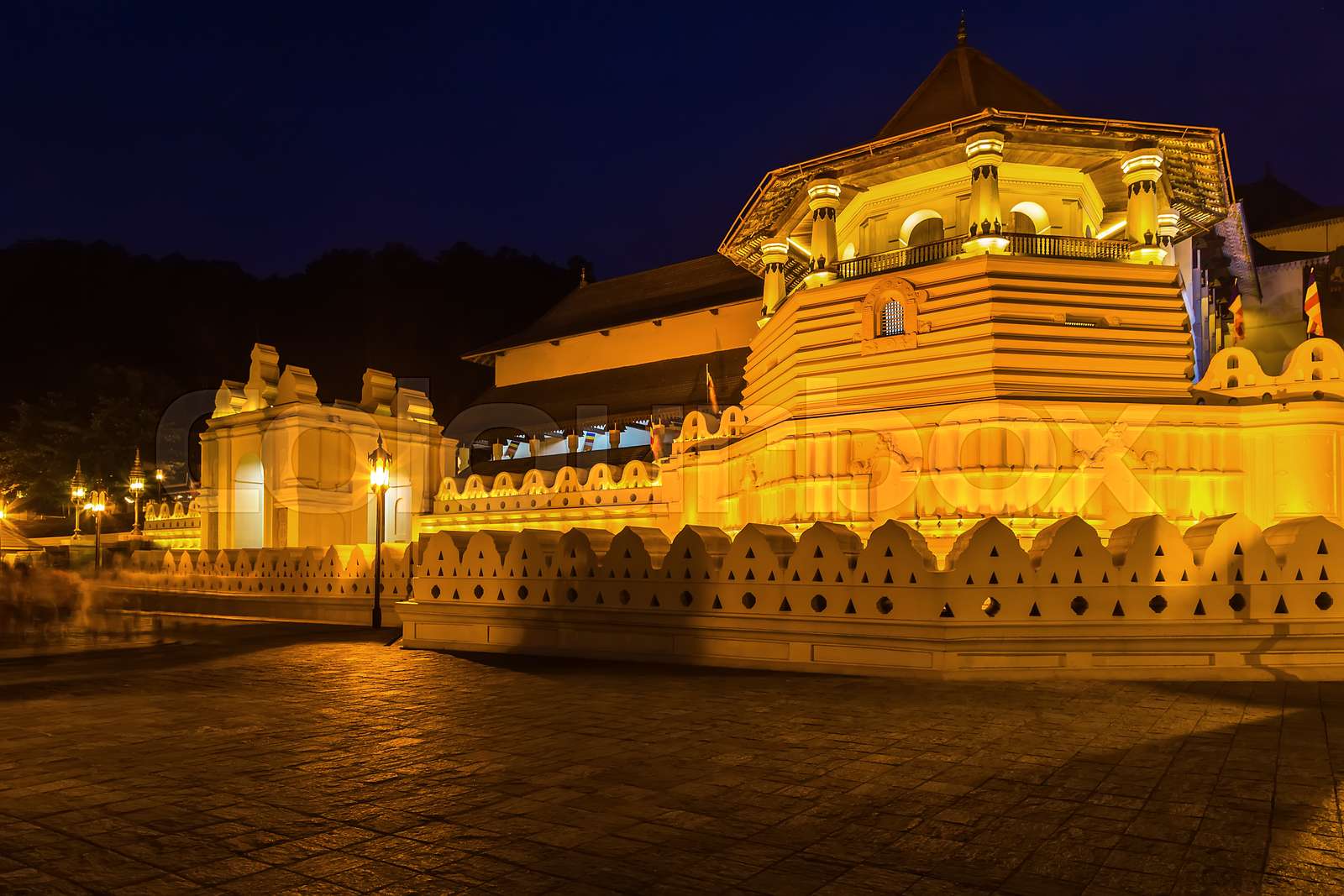 Temple of Tooth of Budda Candy Sri Lanka | Stock image | Colourbox