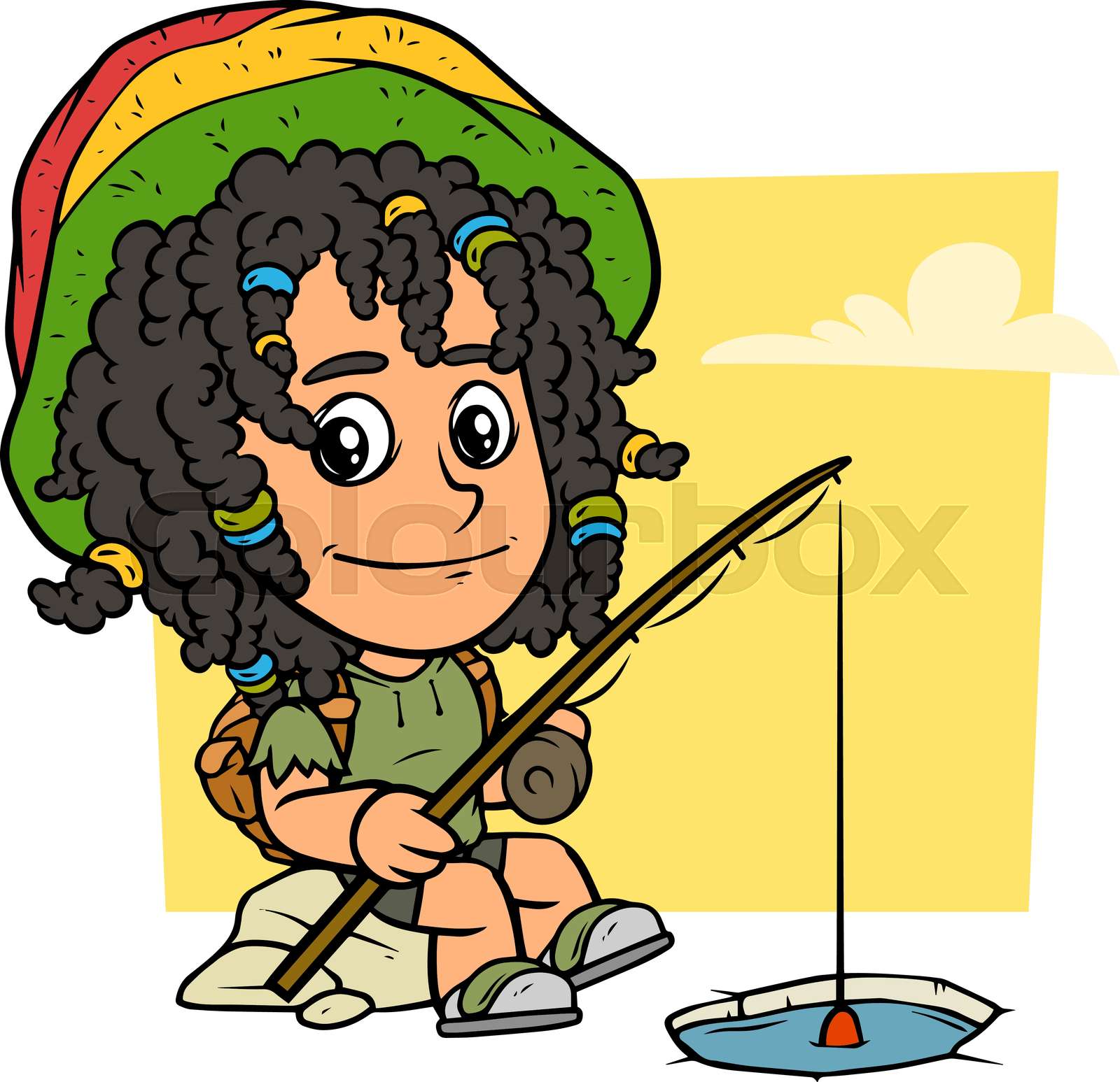 Rastafarian Cartoon Characters