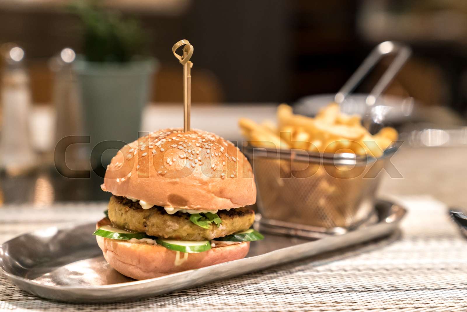 Hamberger | Stock image | Colourbox