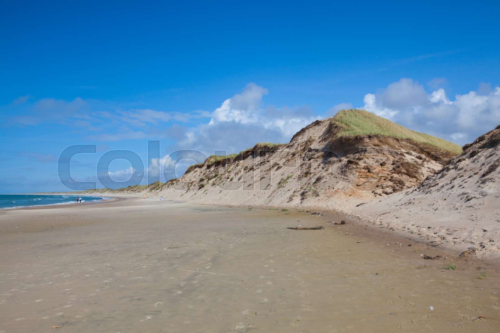 On the beach in Thy National Park, Denmark | Stock image | Colourbox