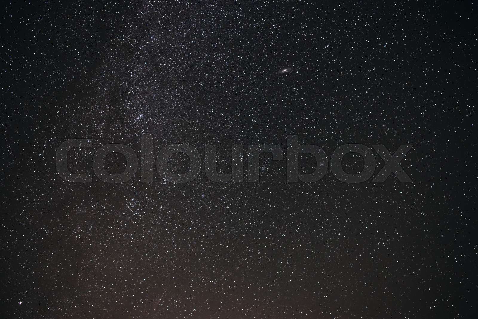 Background of gray starry night sky with the Milky Way | Stock image ...