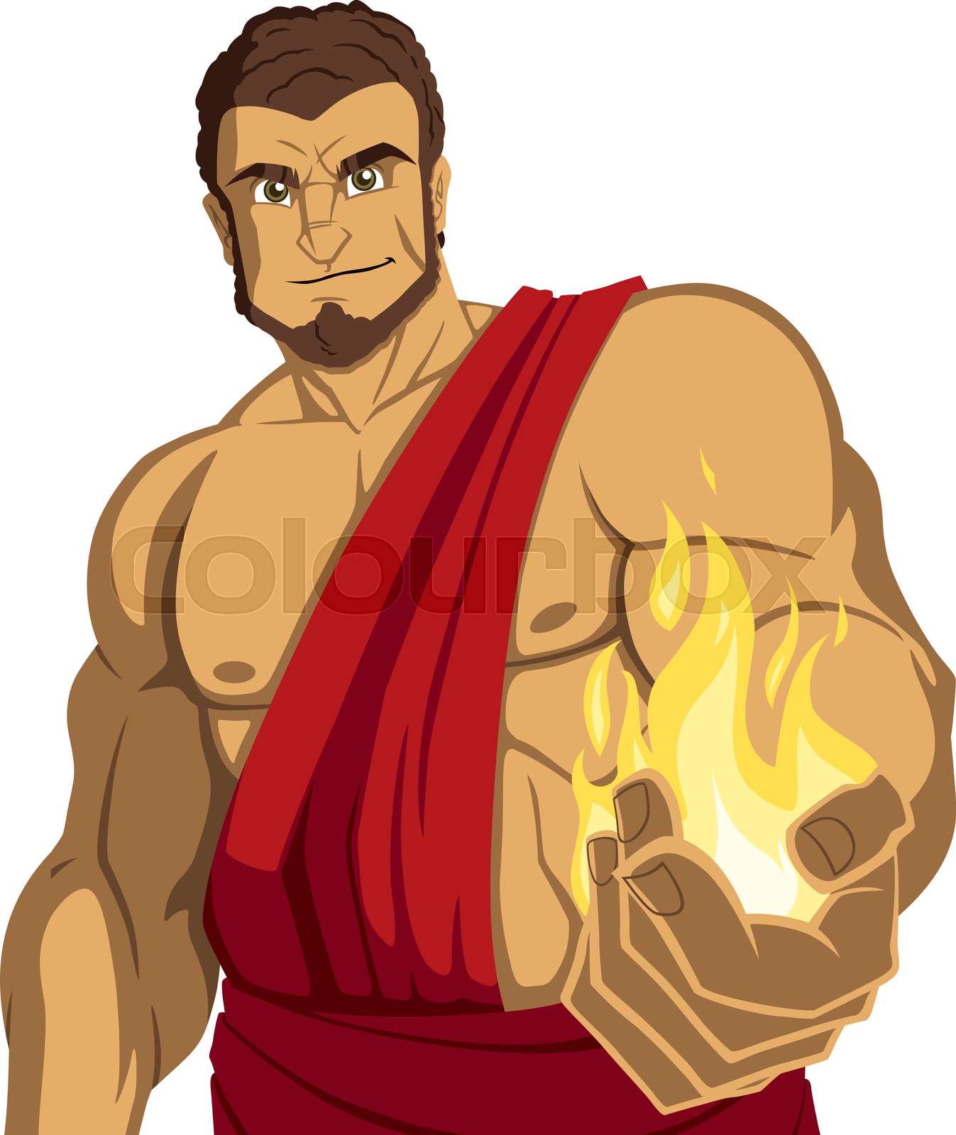 Prometheus on White | Stock vector | Colourbox