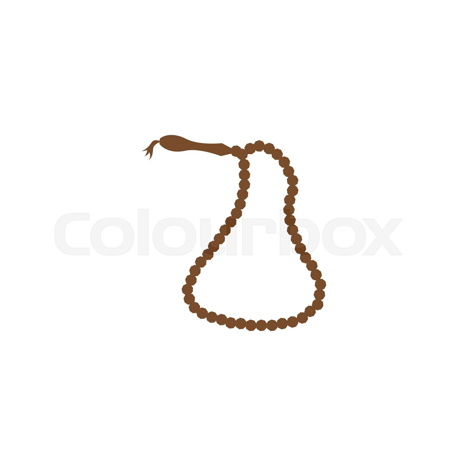 Tasbih islam graphic design template vector | Stock vector | Colourbox