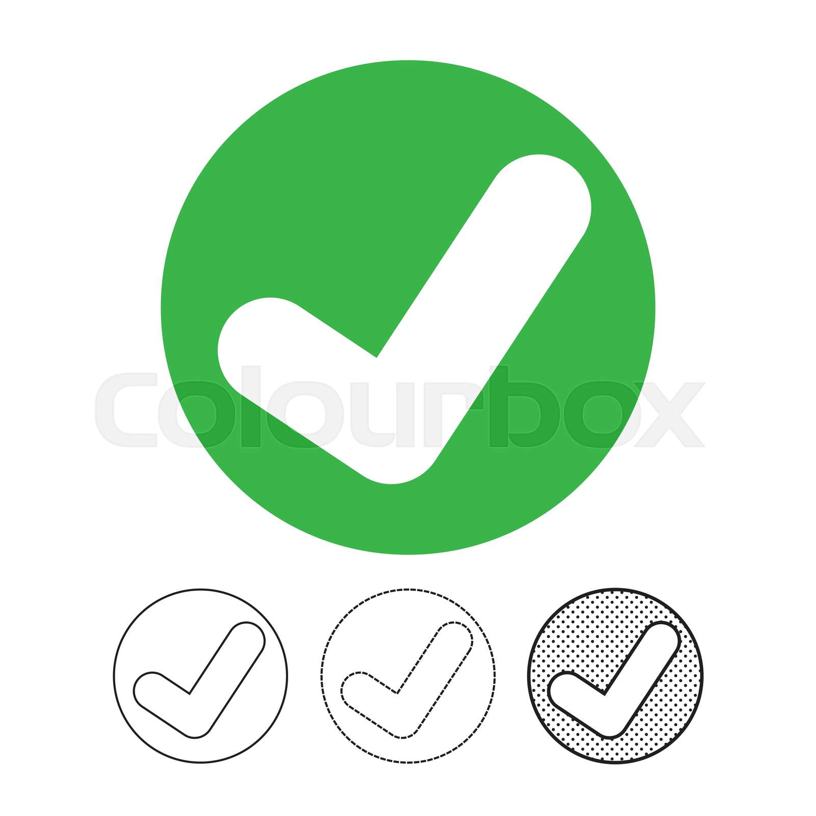 flueben, tegn, symbol | Stock vektor | Colourbox