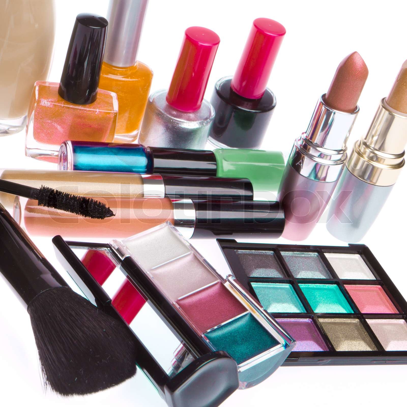 set of cosmetic products | Stock image | Colourbox