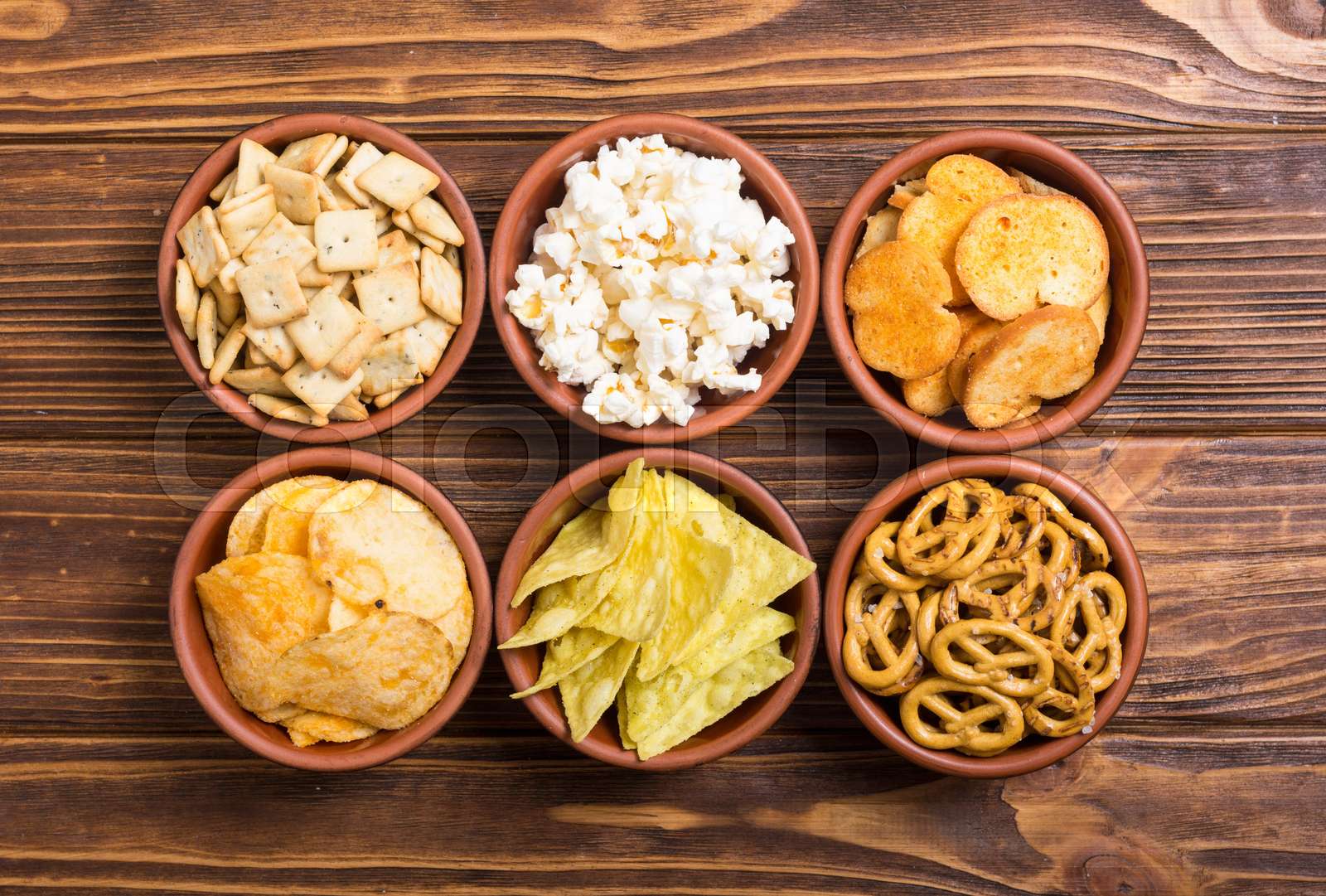 Mix of snacks | Stock image | Colourbox