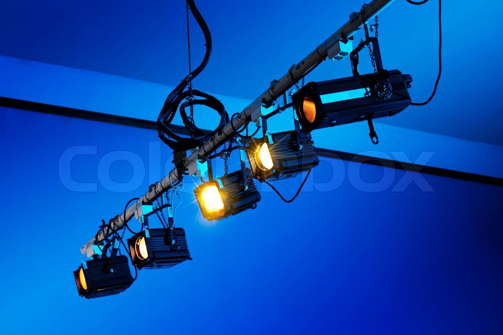 Theater Beleuchtung | Stock Bild | Colourbox