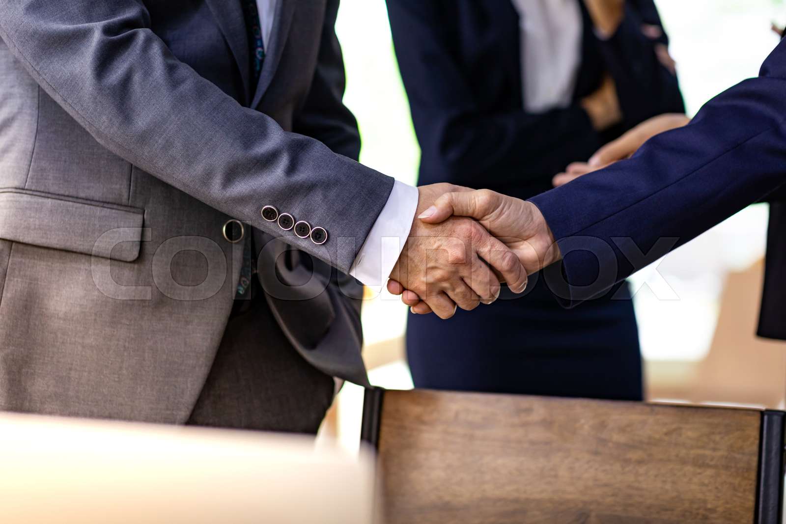 Business deal Handshake | Stock image | Colourbox