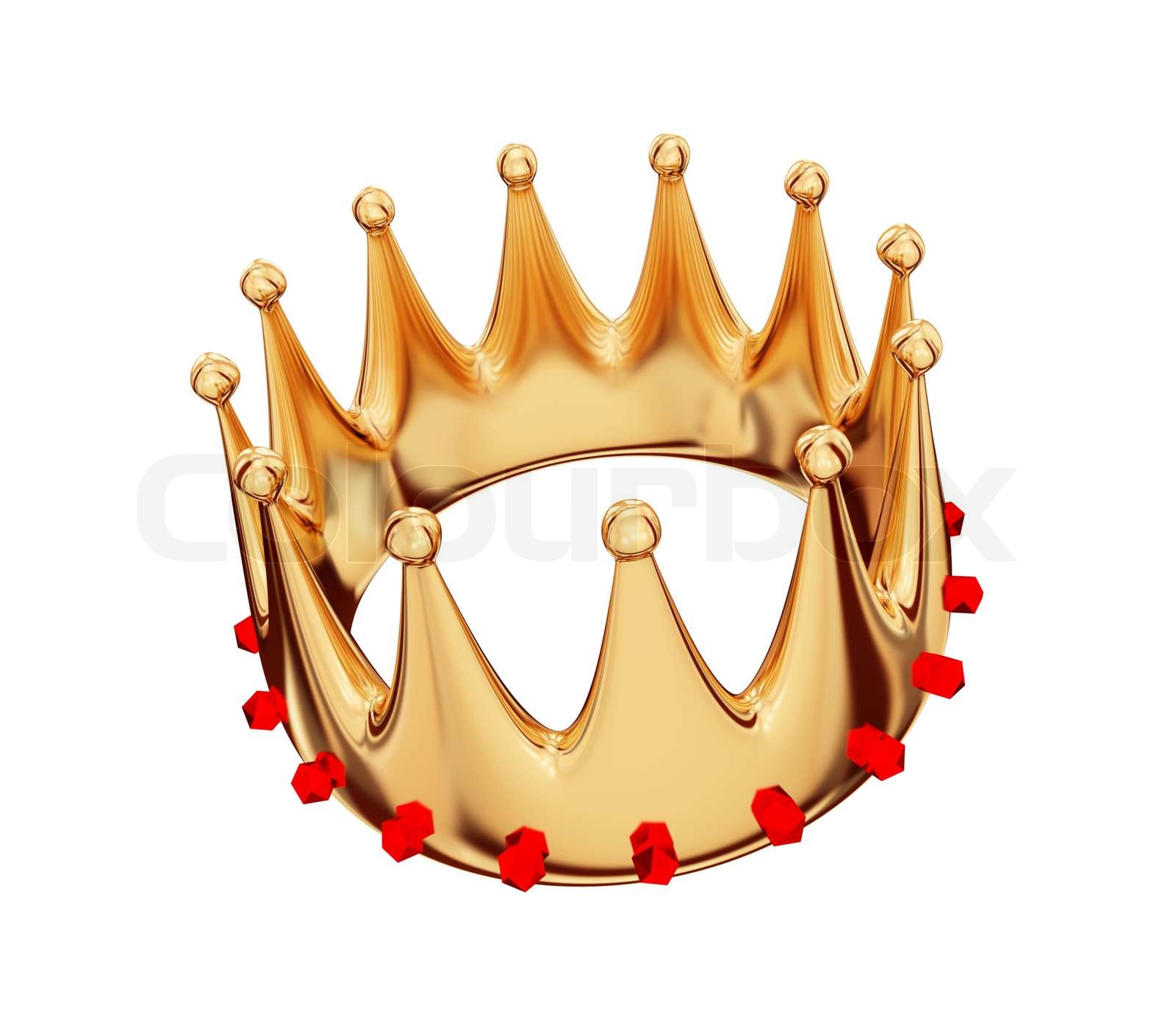 goldene Krone | Stock Bild | Colourbox