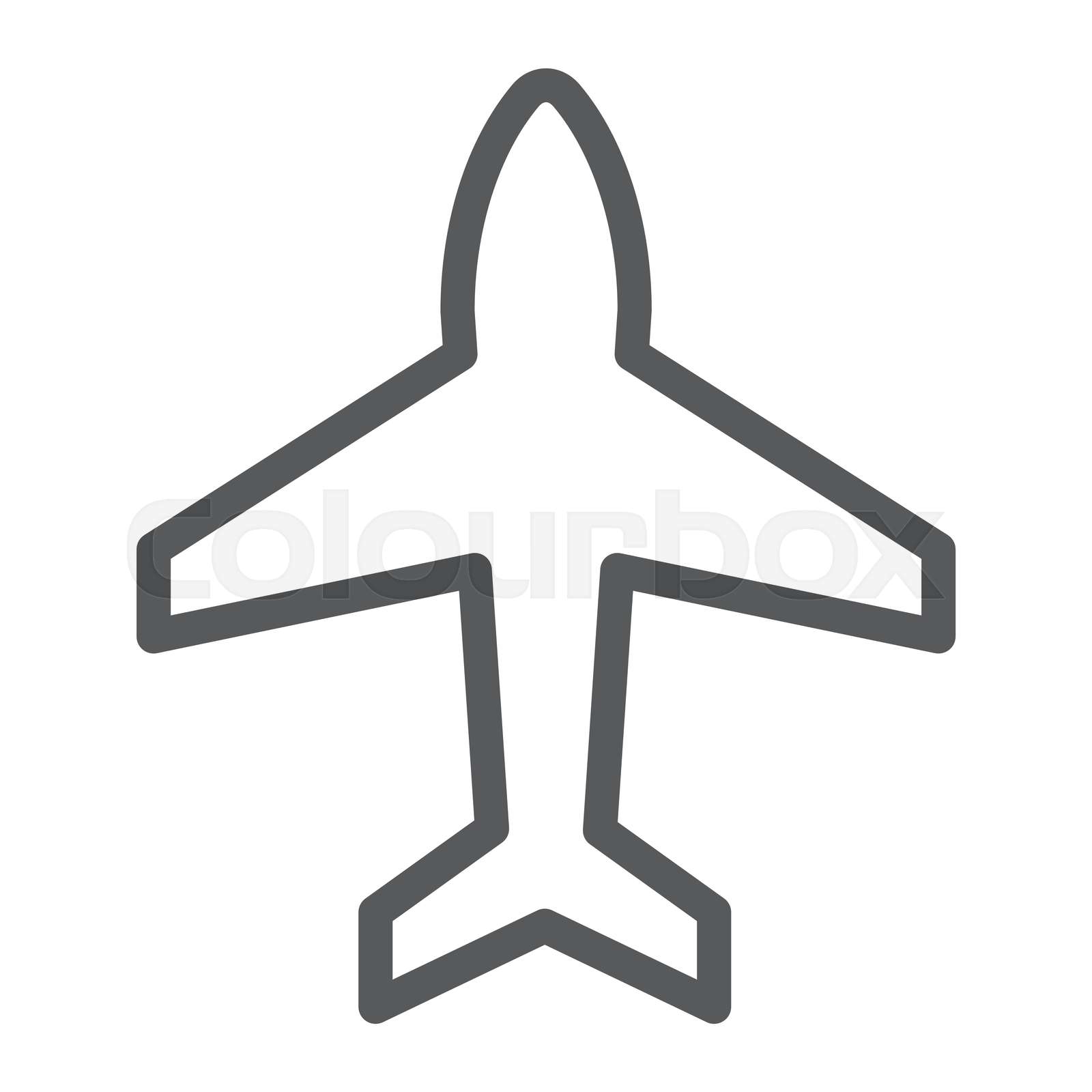Simple Plane Outline