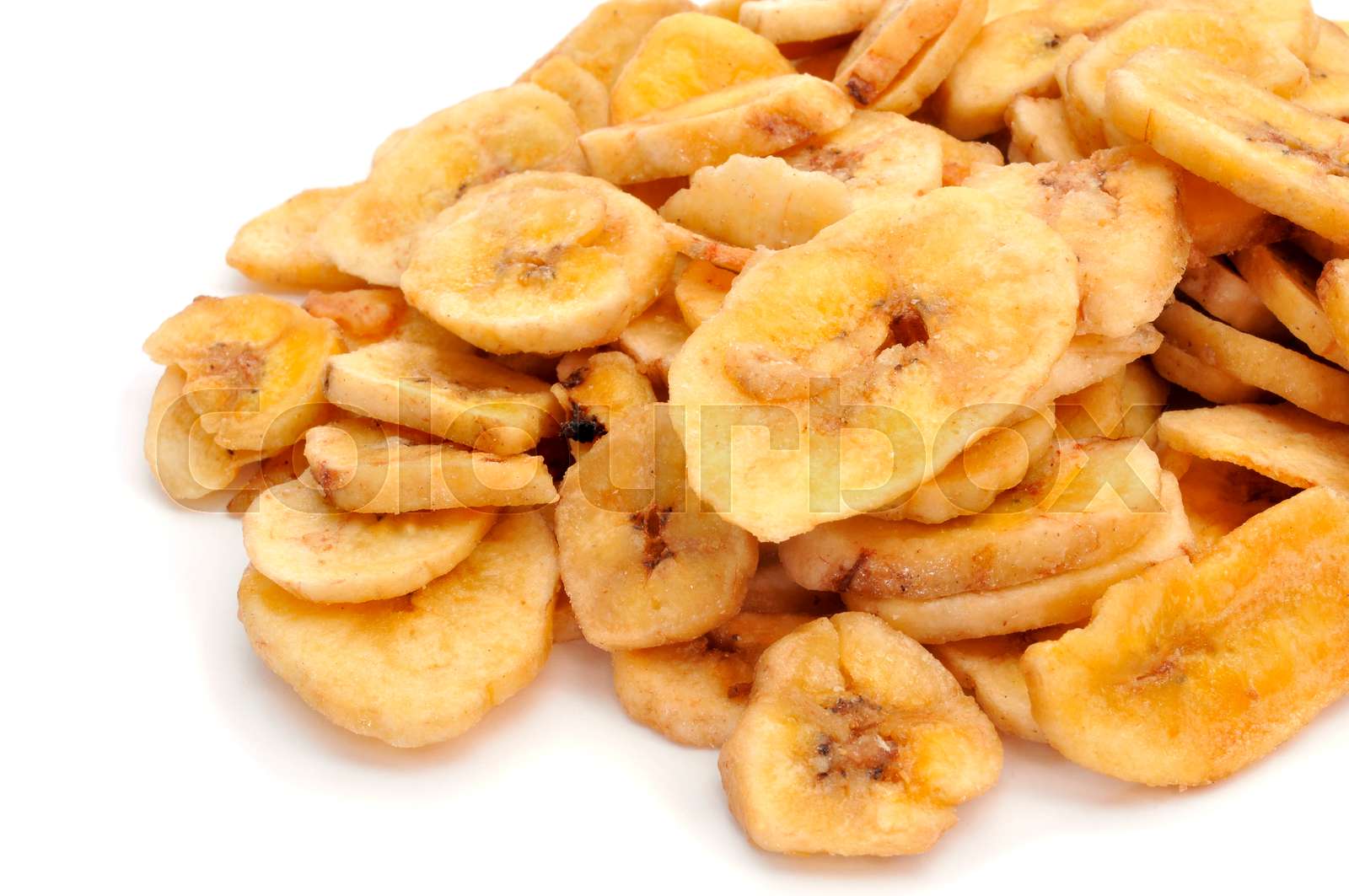 banana chips | Stock image | Colourbox