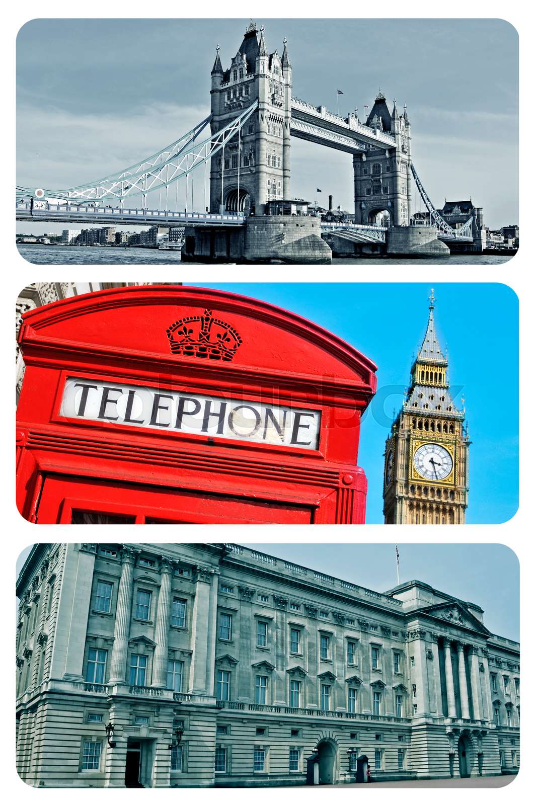 london collage | Stock image | Colourbox
