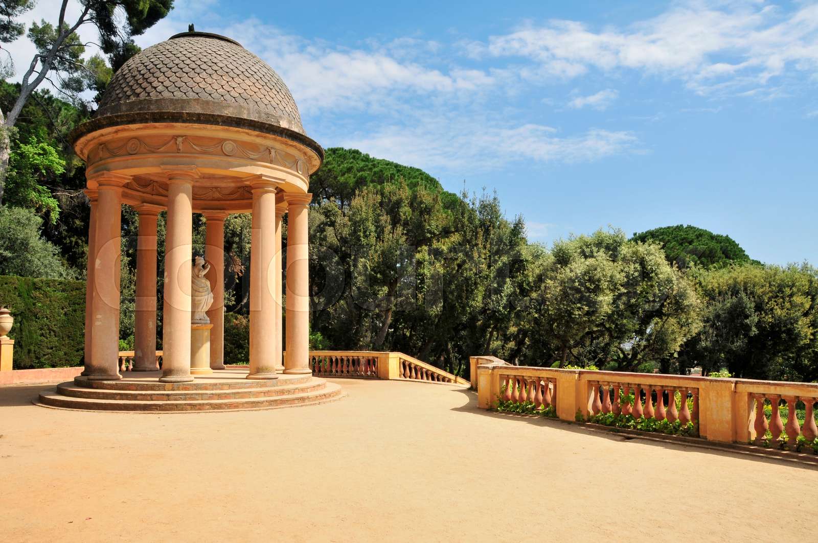 Parc del Laberint d'Horta in Barcelona, Spain | Stock image | Colourbox