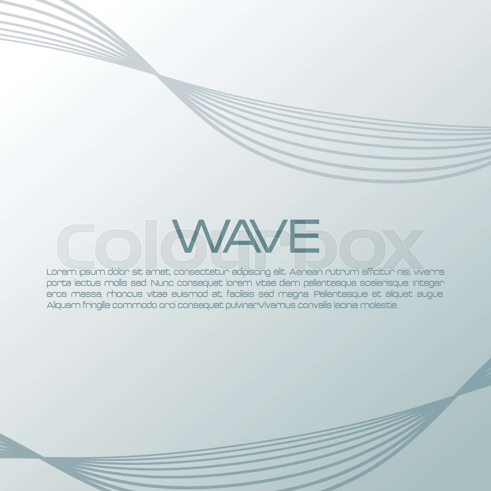 Music wave infographic | Stock vector | Colourbox