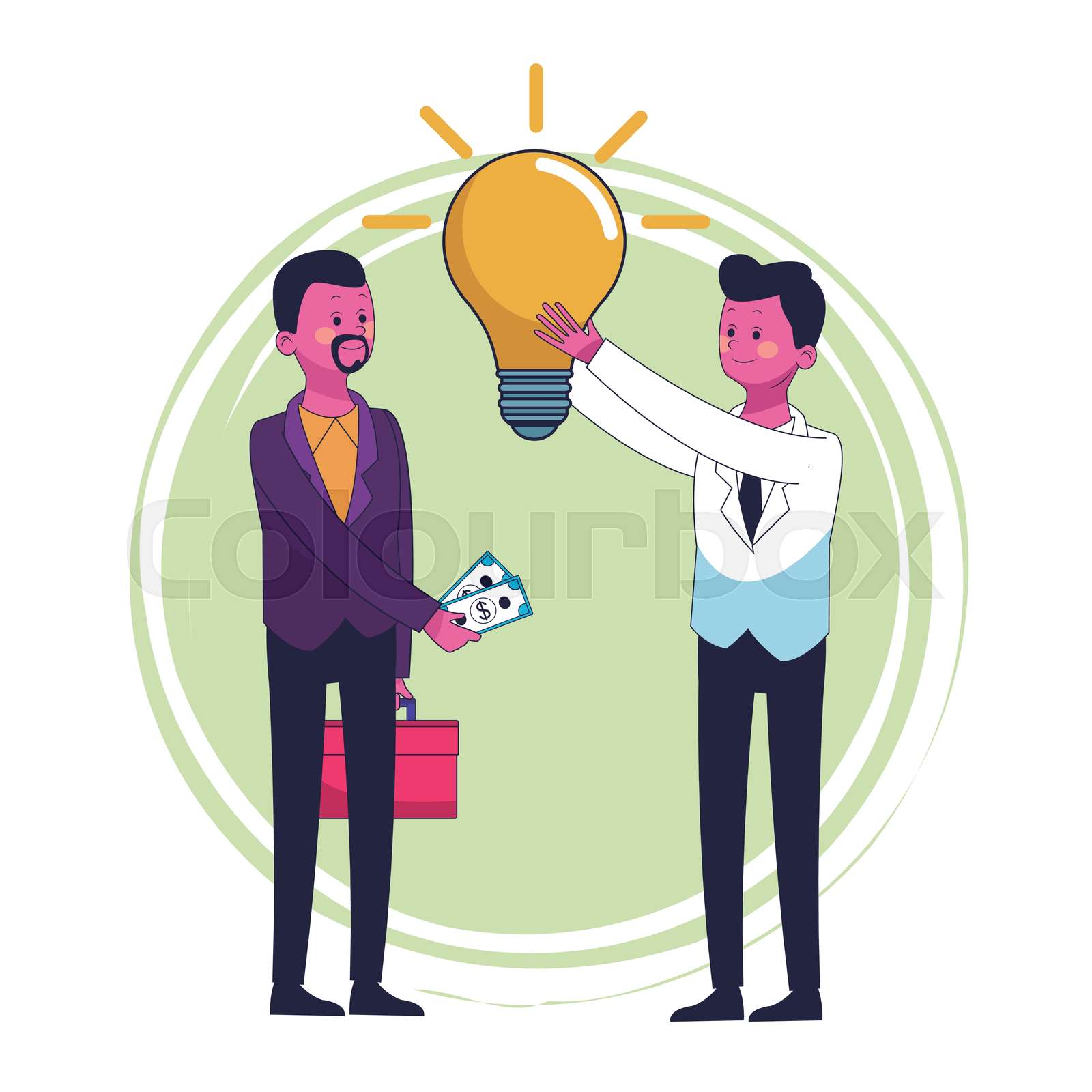 Business executive people | Stock vector | Colourbox