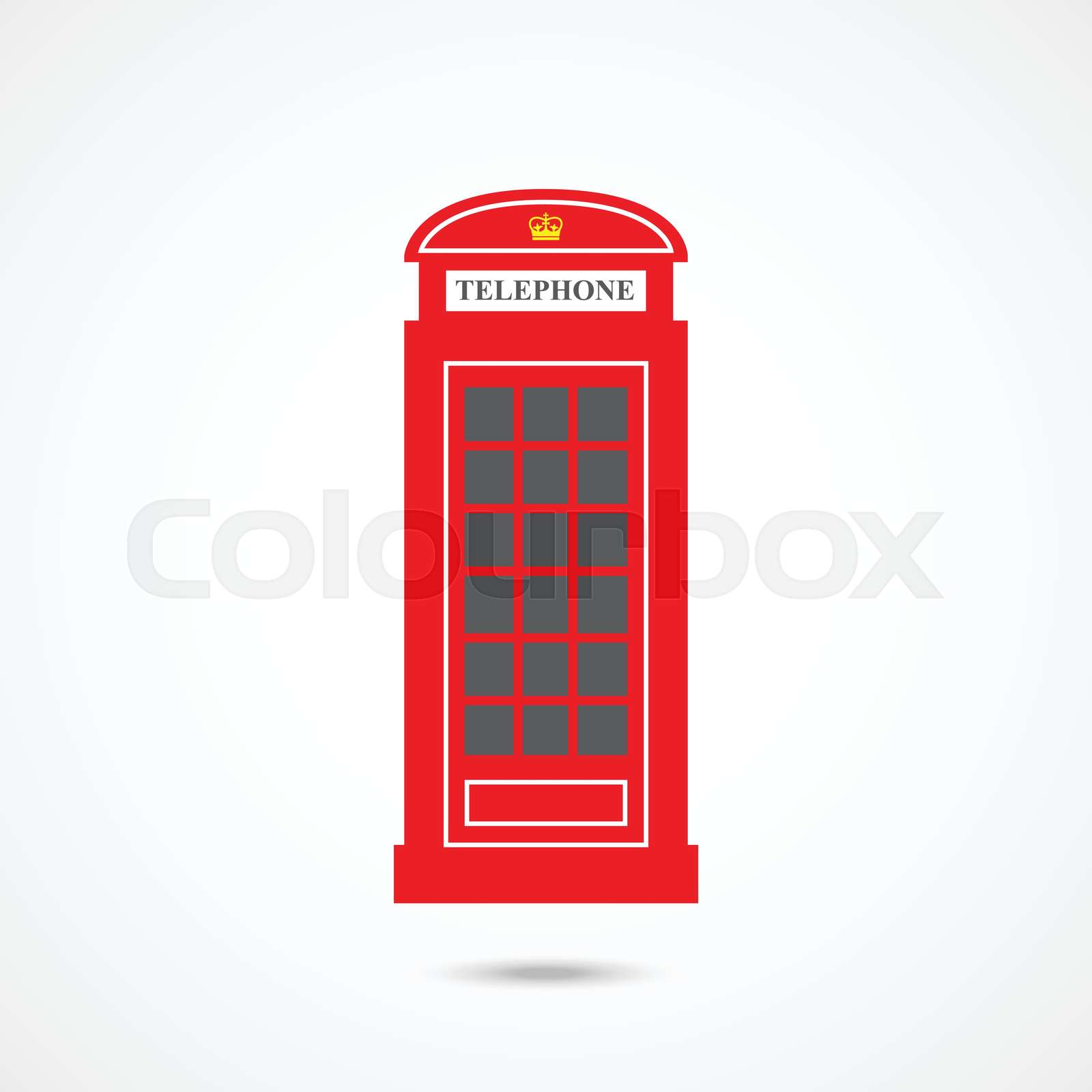 London telephone box | Stock vector | Colourbox