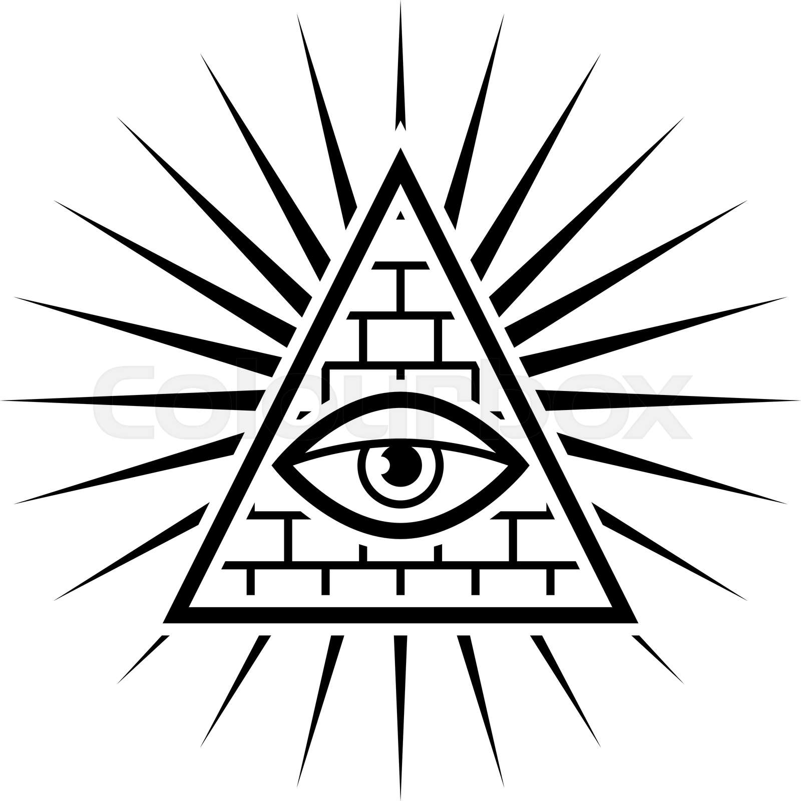 ojo, ya, qué | Vector de archivo | Colourbox