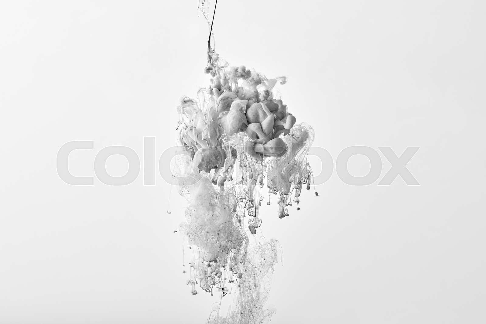 abstract monochrome design with grey paint splash | Stock image | Colourbox abstract monochrome design with grey paint splash | Stock image | Colourbox