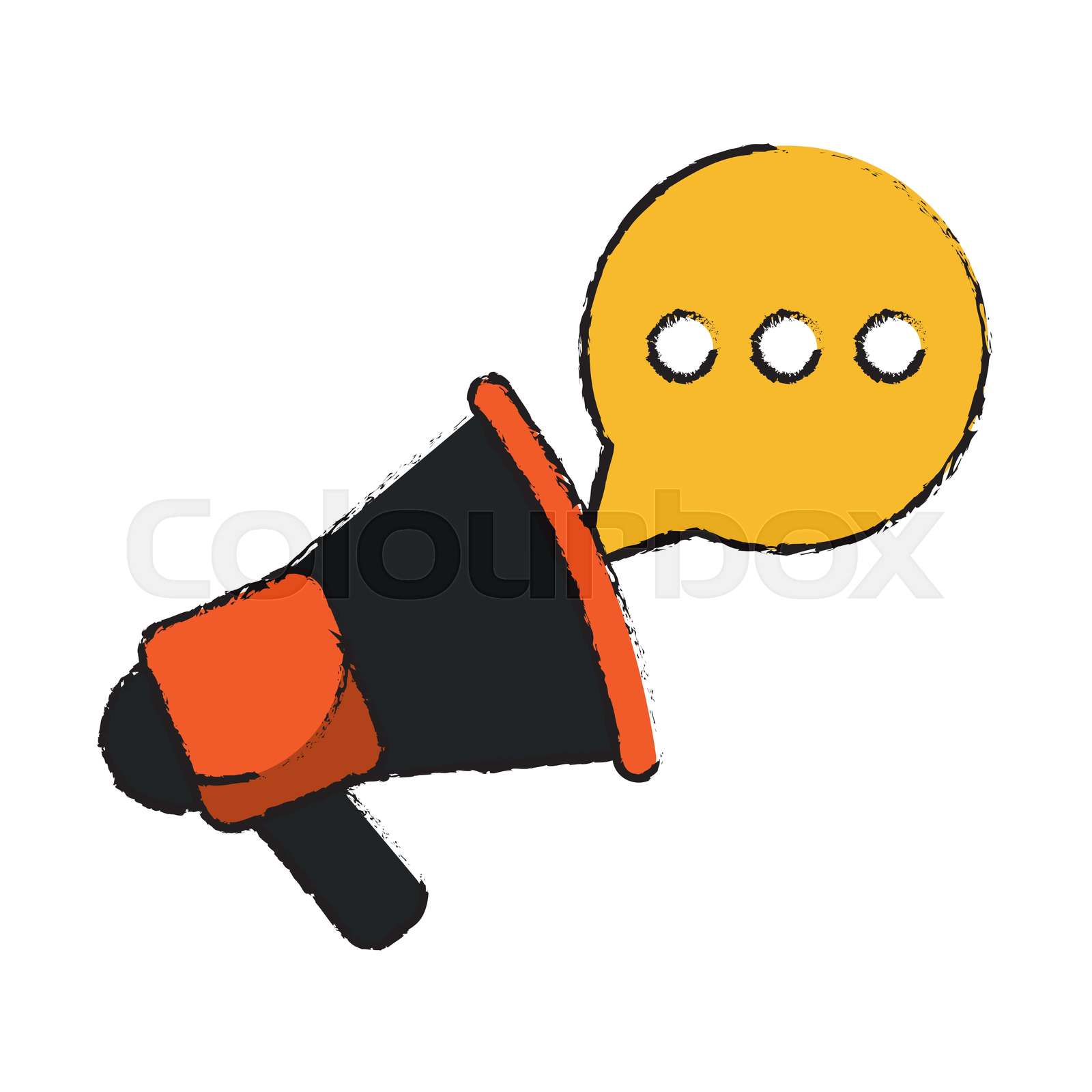 computer, tegning, baggrund | Stock vektor | Colourbox