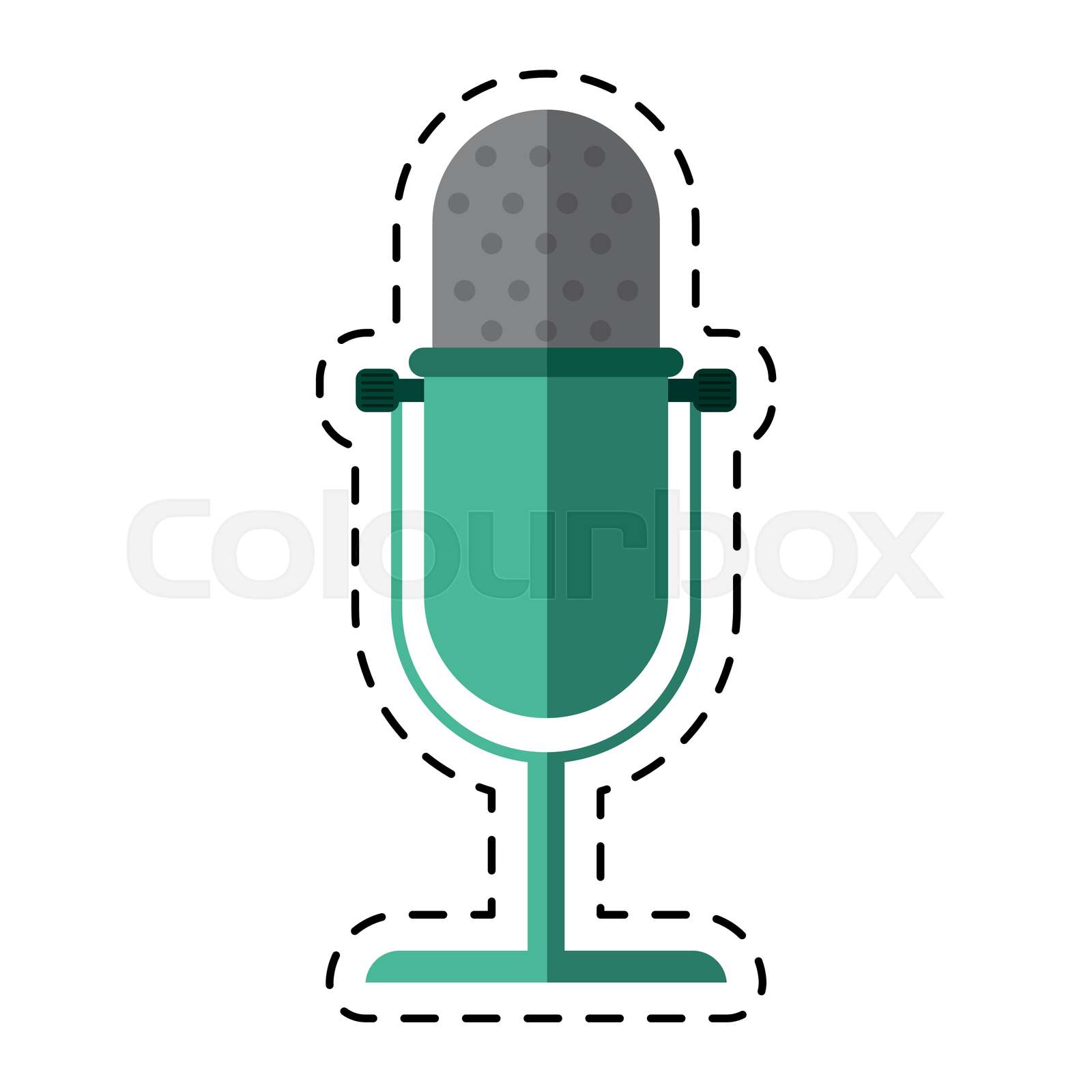 Vintage Microphone Vector Free Download