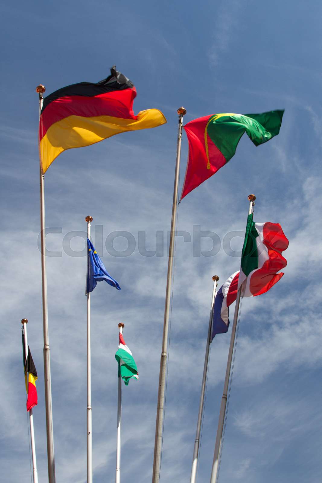 Flags | Stock image | Colourbox