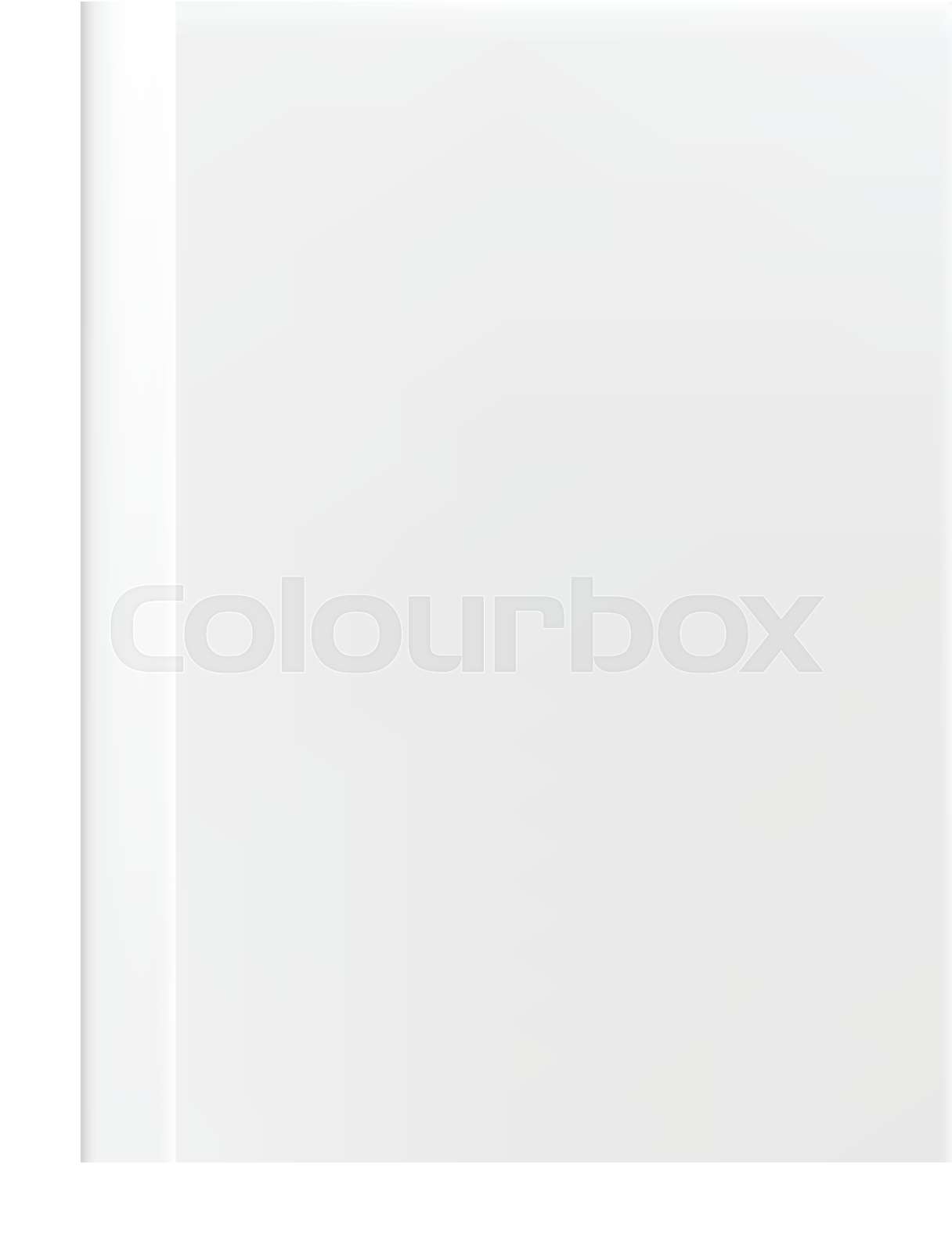 Plastic office folder icon, realistic style | Stock vector | Colourbox