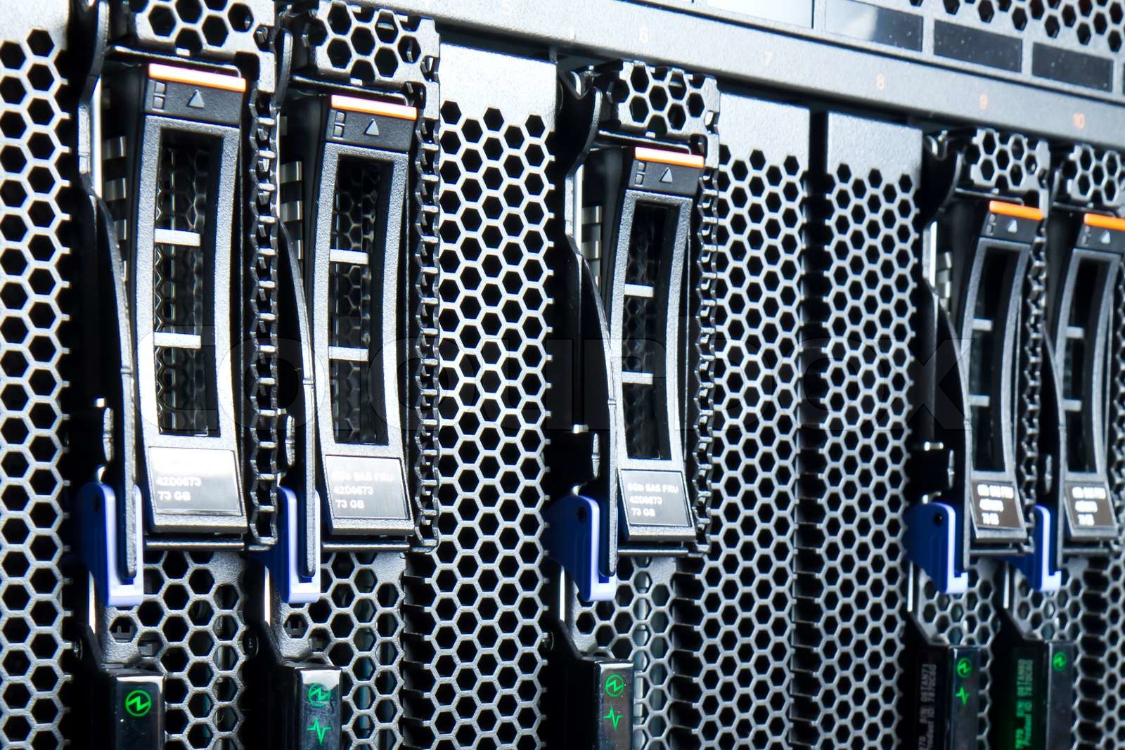 Rechenzentrum | Stock Bild | Colourbox