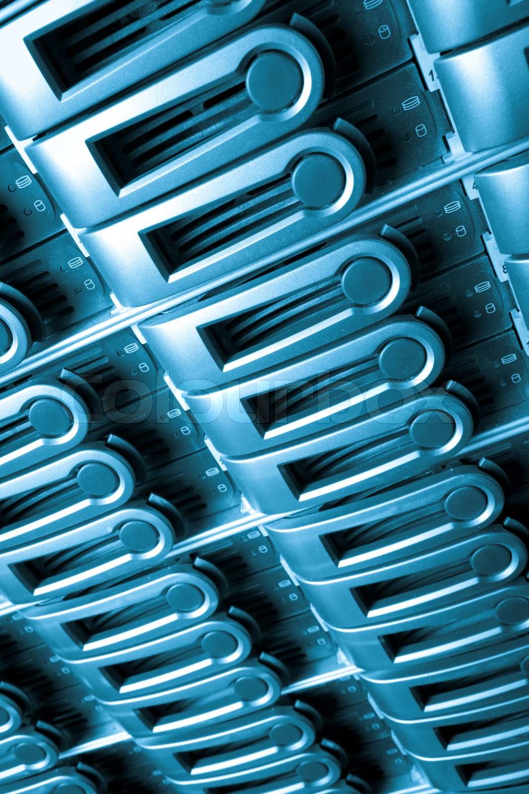 Rechenzentrum | Stock Bild | Colourbox