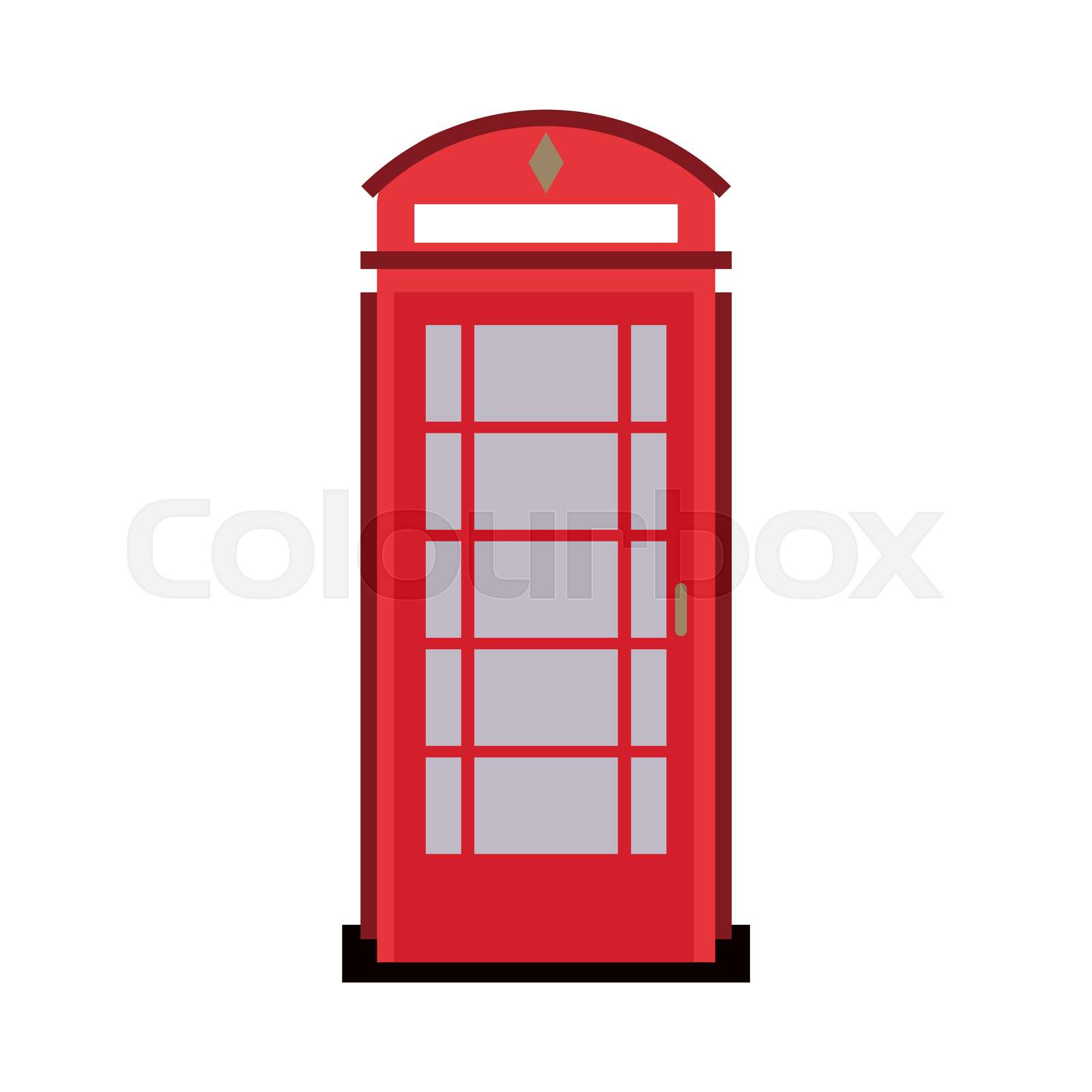 london telephone cabin | Stock vector | Colourbox