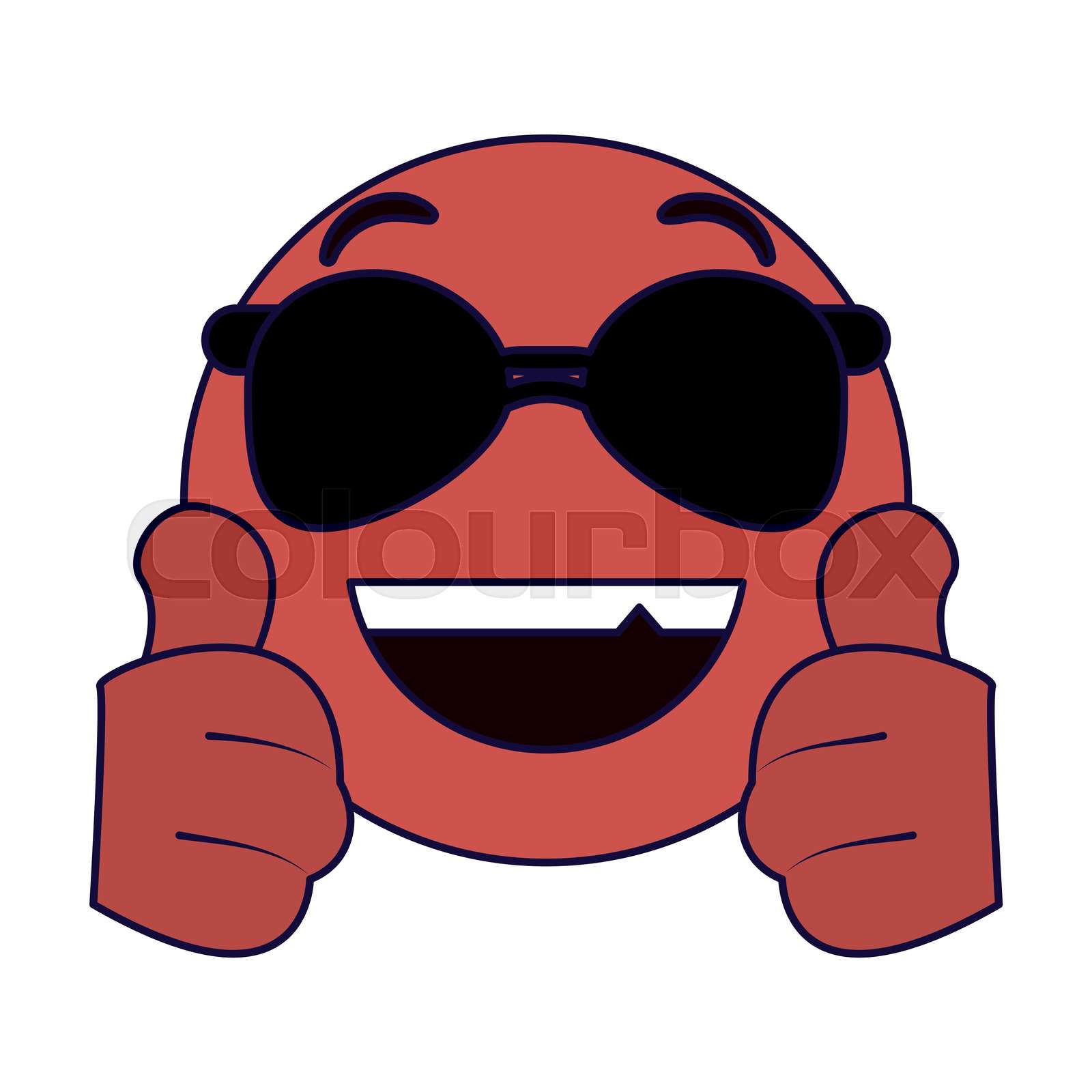 Chat emoji emoticon | Stock vector | Colourbox