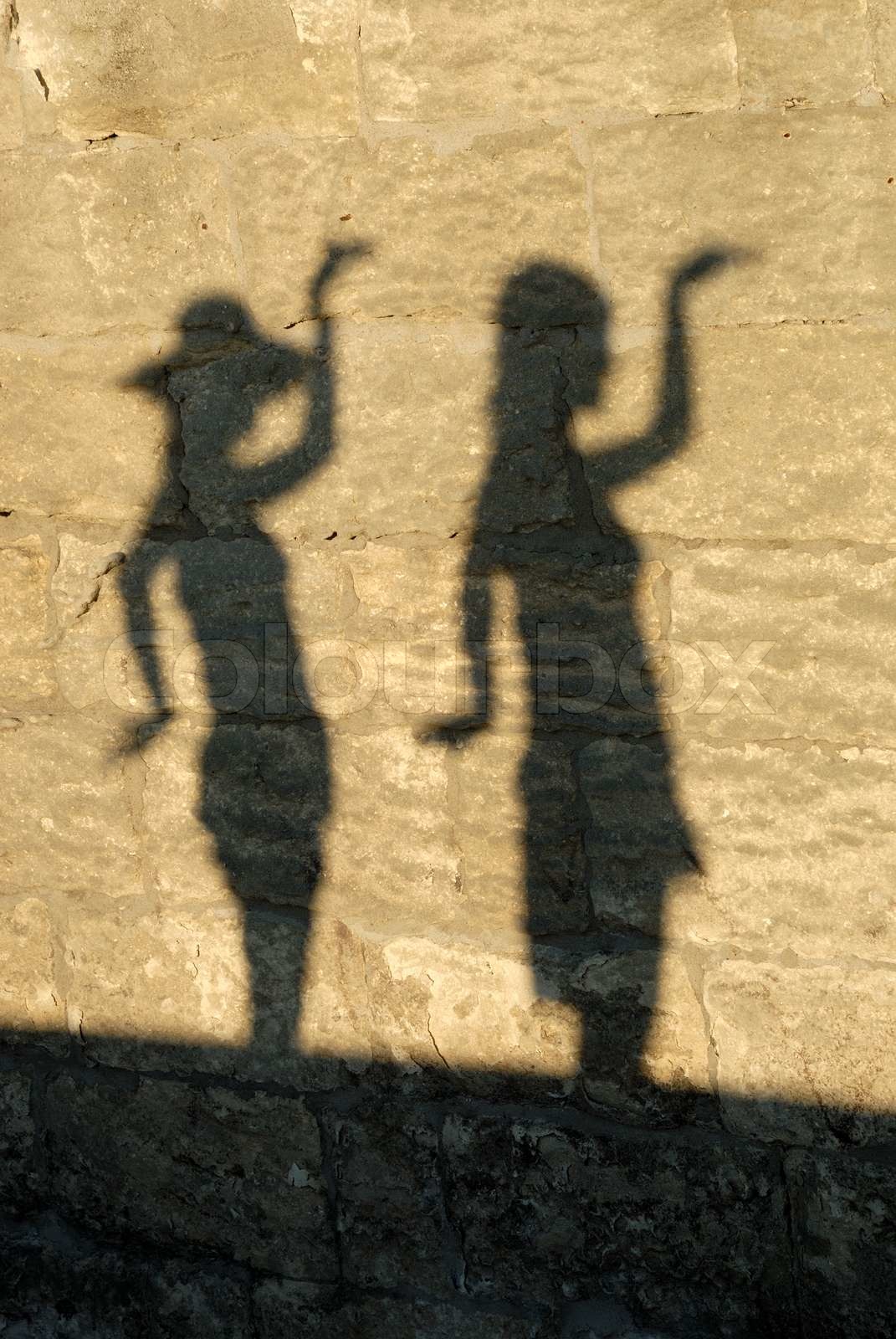 Dancing shadows | Stock image | Colourbox