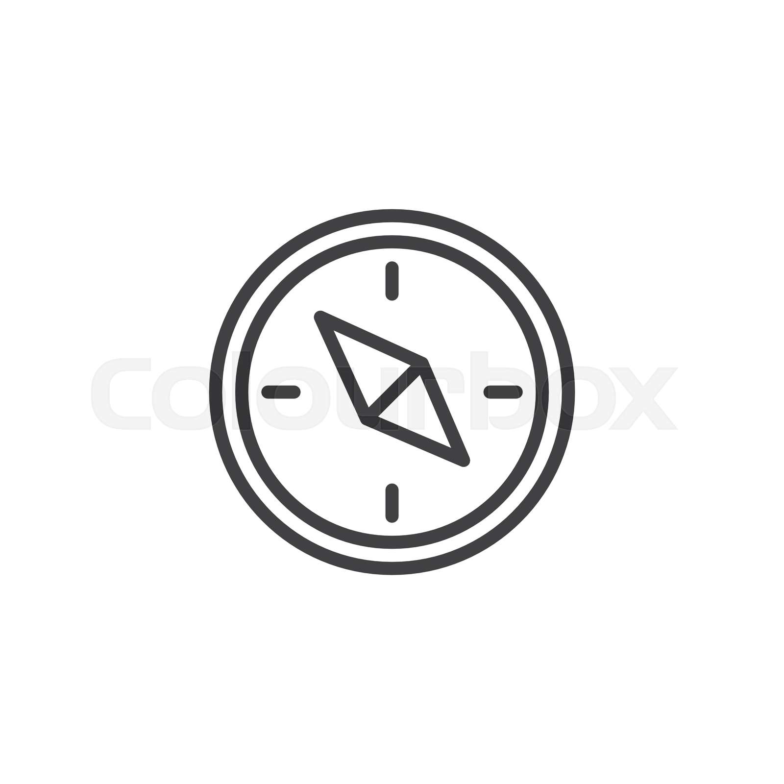 Simple Compass Outline